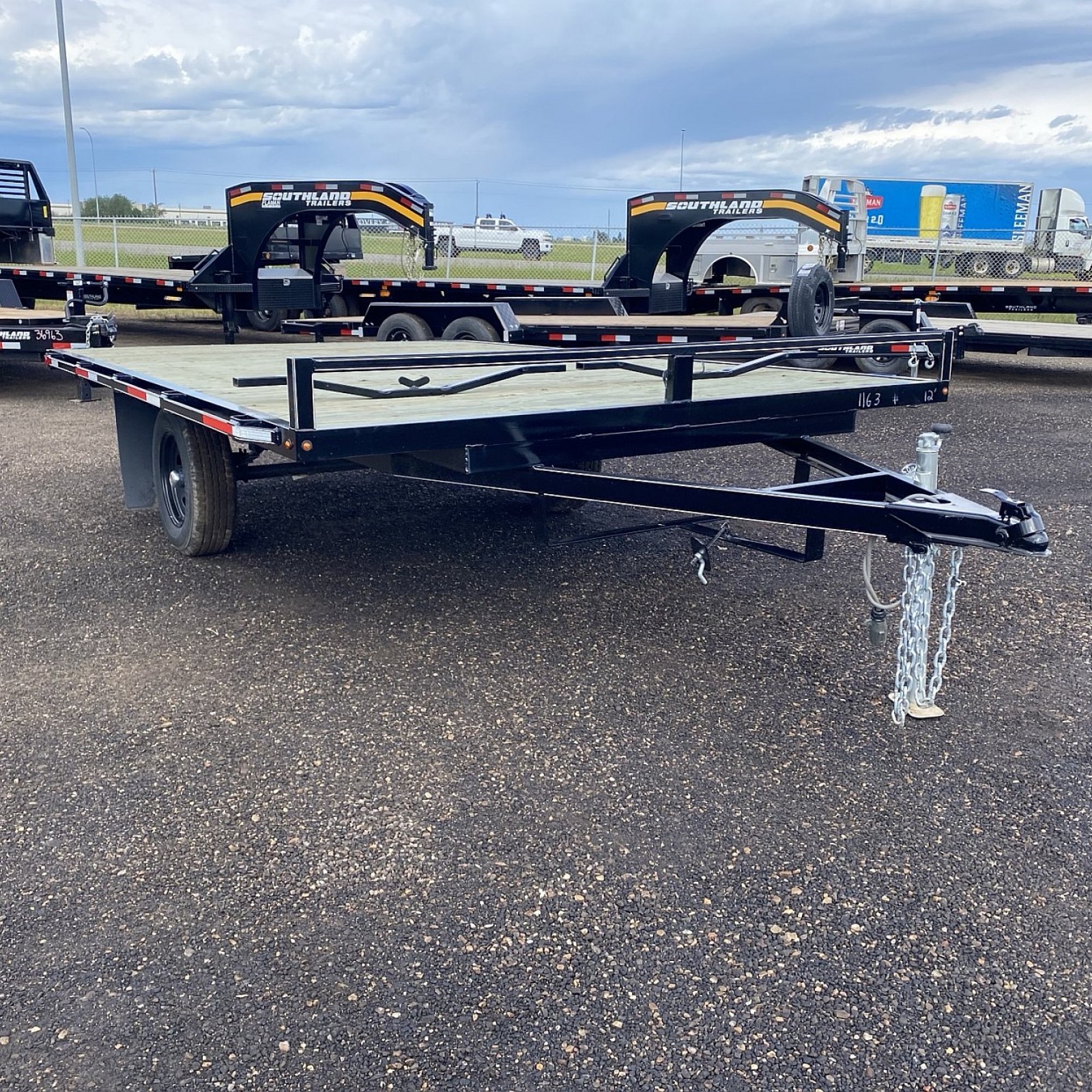 2022 Oasis 12' Deck Over Sled Trailer - Trailer Inventory