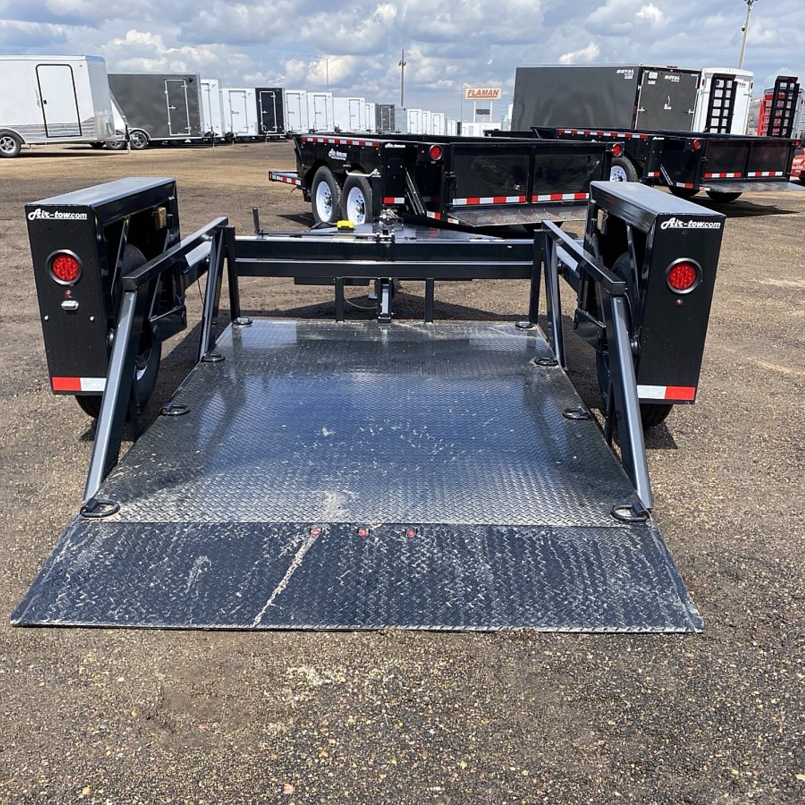 2024 Air-Tow 10' Ground Level Loading Trailer - Ground Level Loading ...