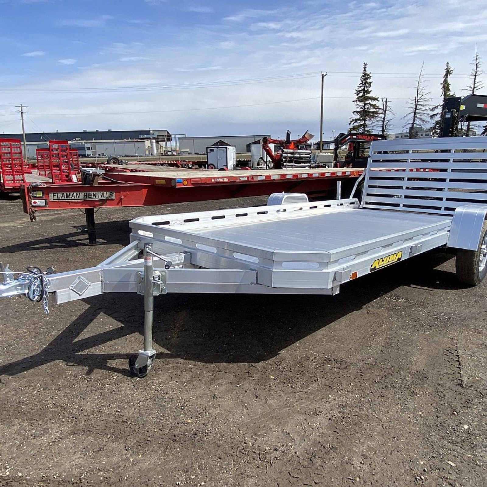 2024 Aluma 6.5'x14' Aluminum Utility Trailer