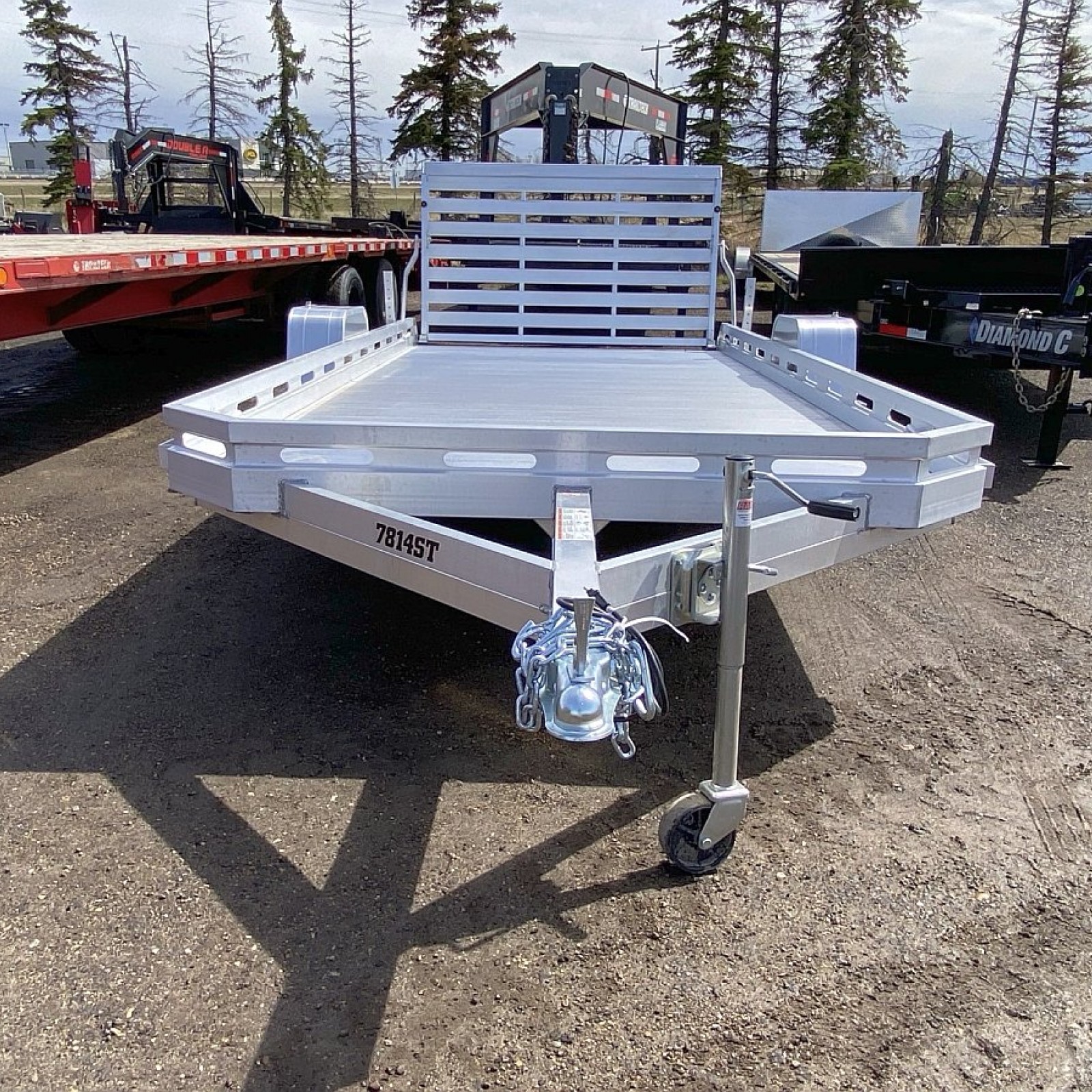 2024 Aluma 6.5'x14' Aluminum Utility Trailer