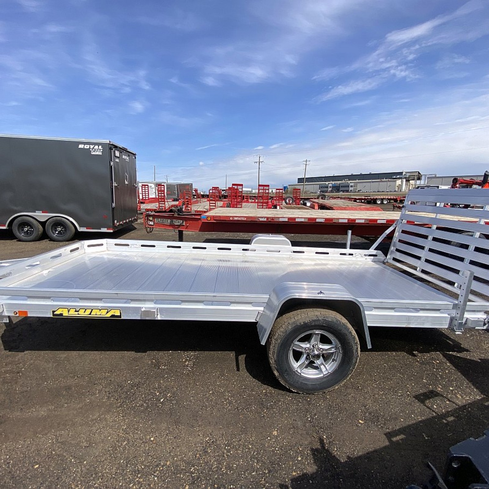 2024 Aluma 6.5'x14' Aluminum Utility Trailer