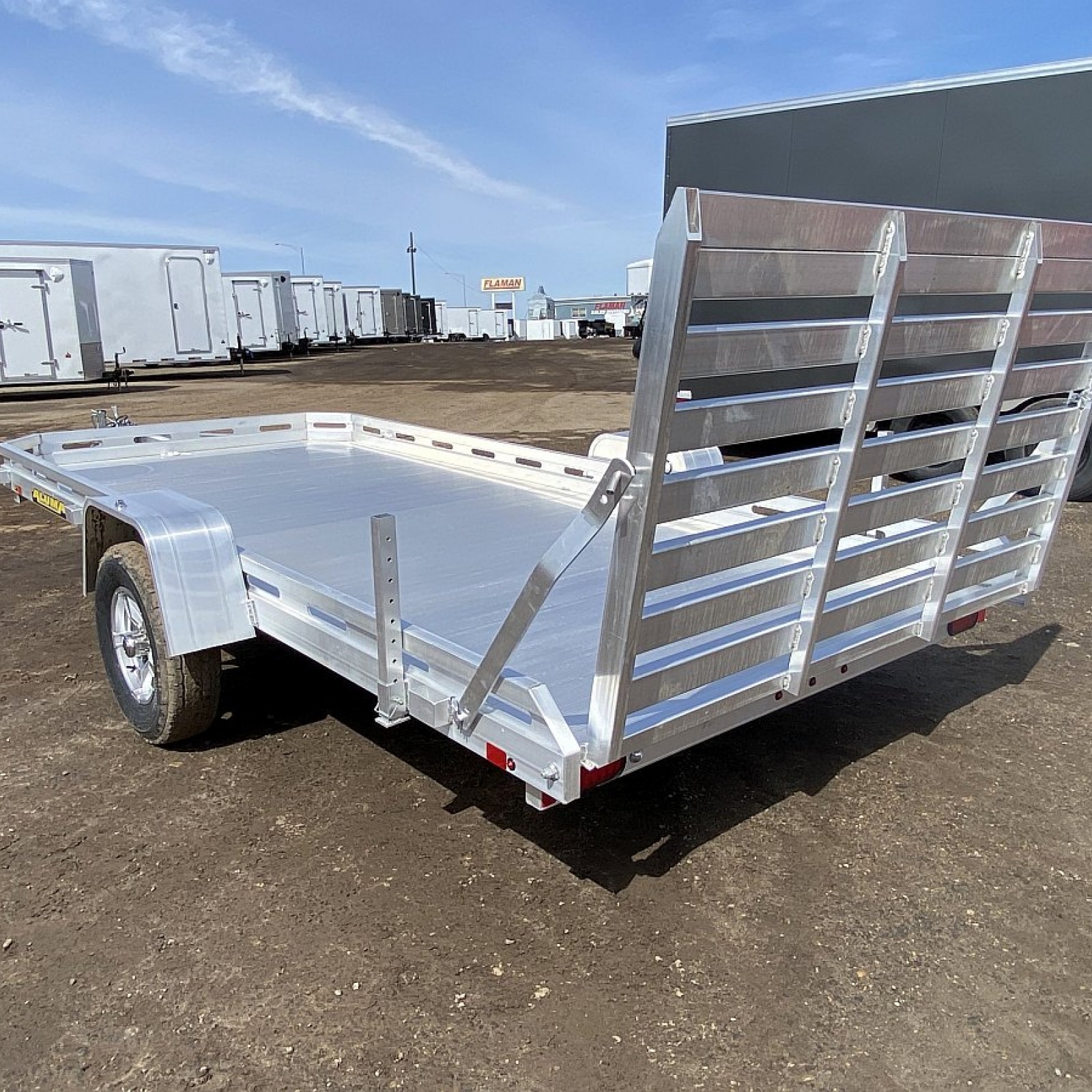 2024 Aluma 6.5'x14' Aluminum Utility Trailer