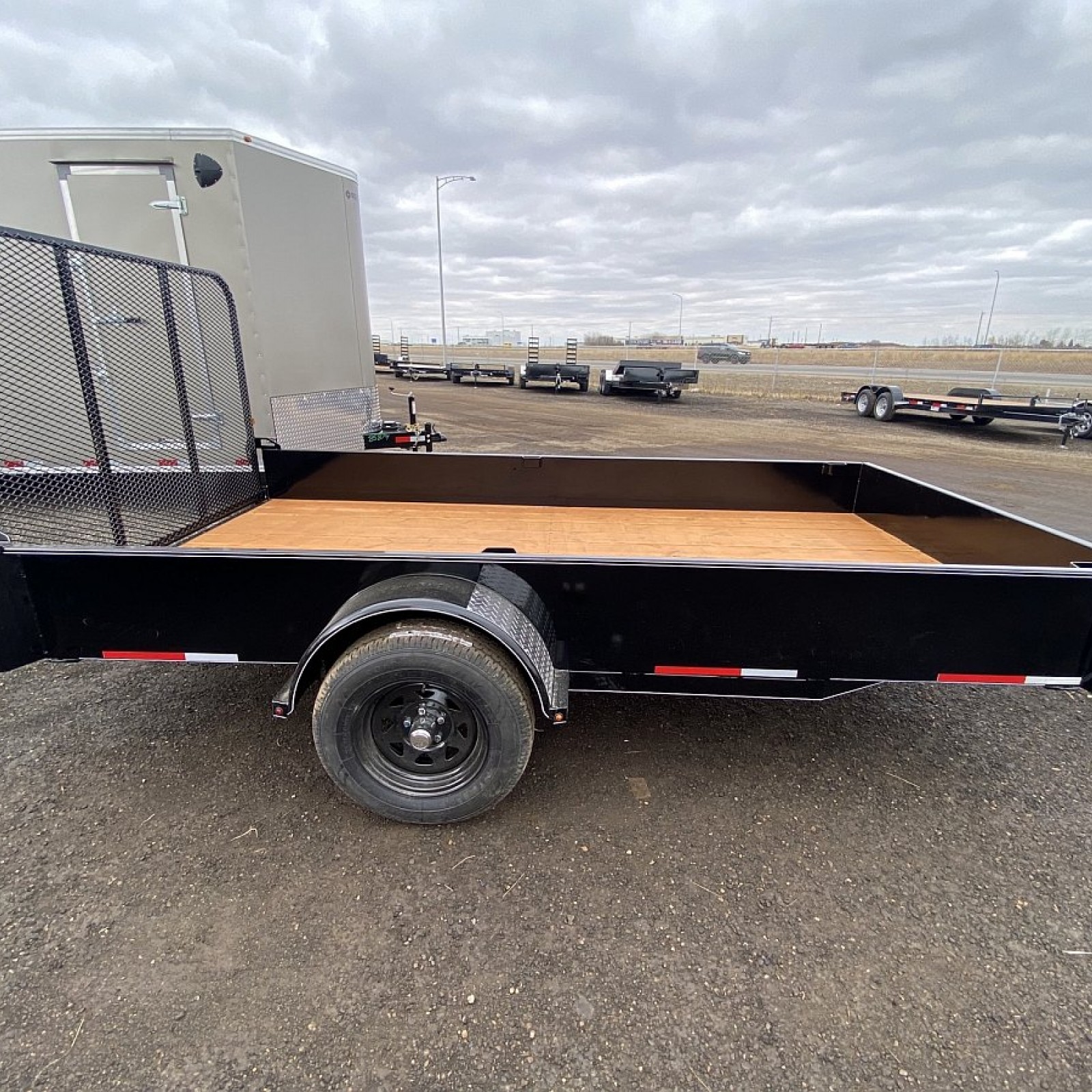 2024 Oasis 6'x12' Economy Utility Trailer