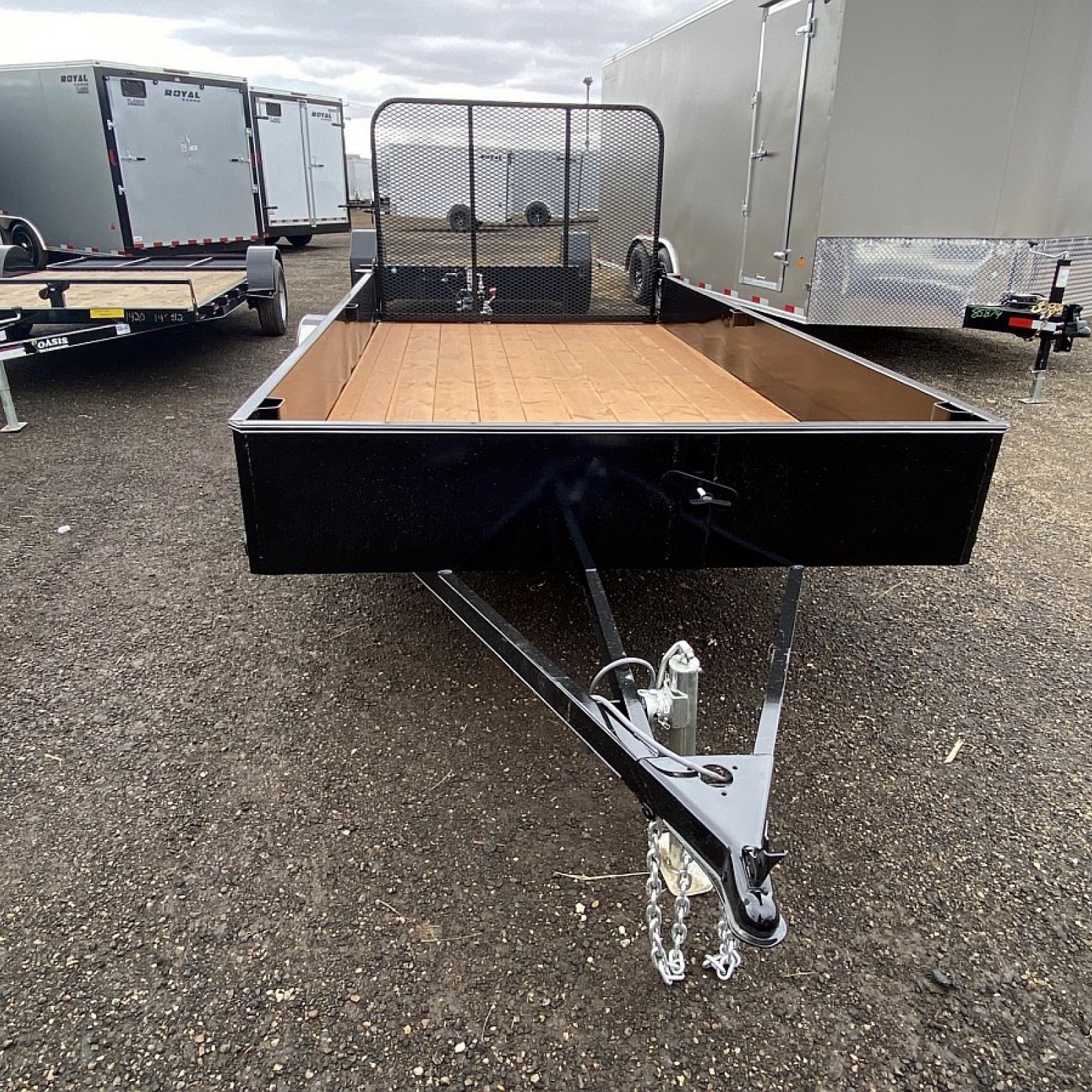 2024 Oasis 6'x12' Economy Utility Trailer