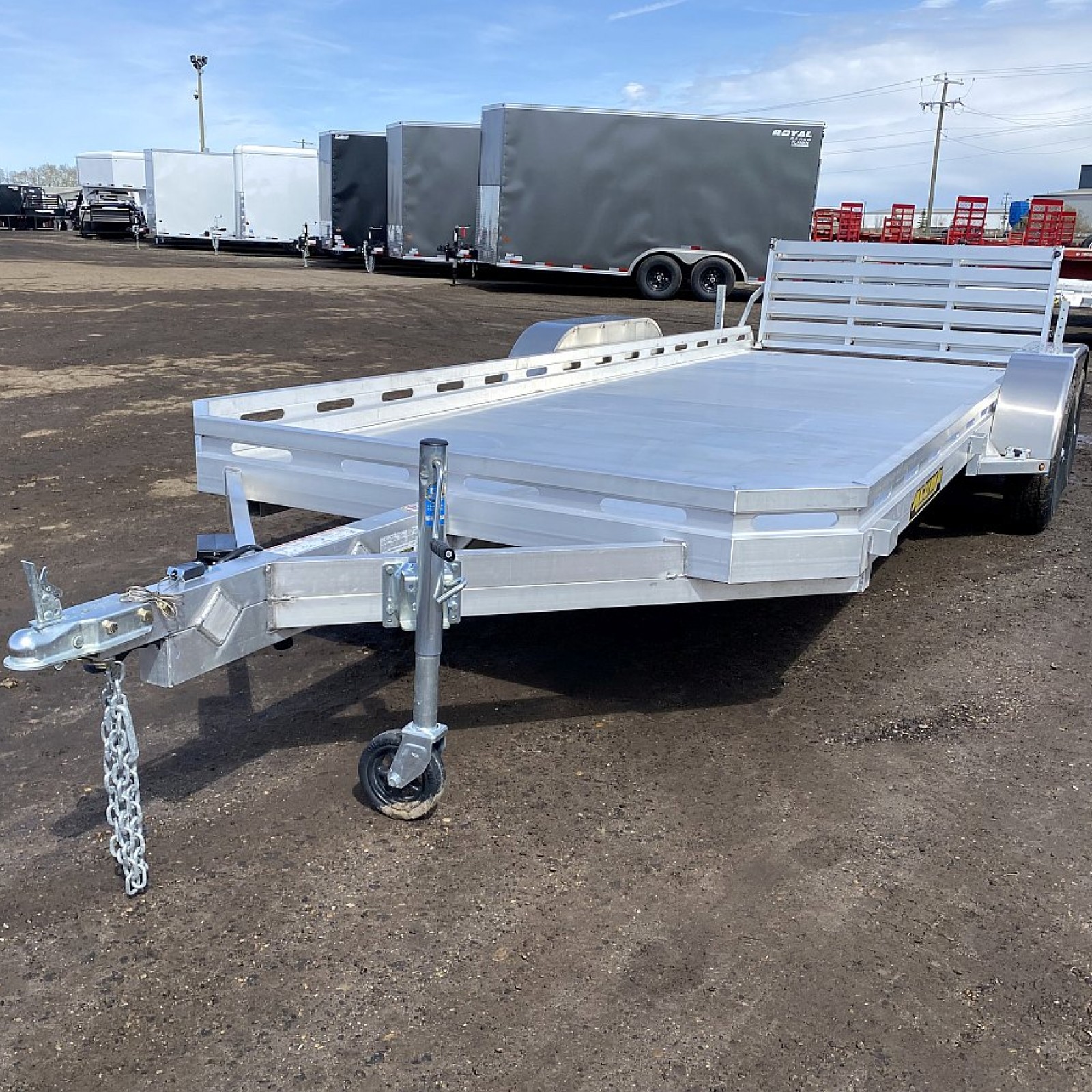 2025 Aluma 6.5'x18' Aluminum Utility Trailer