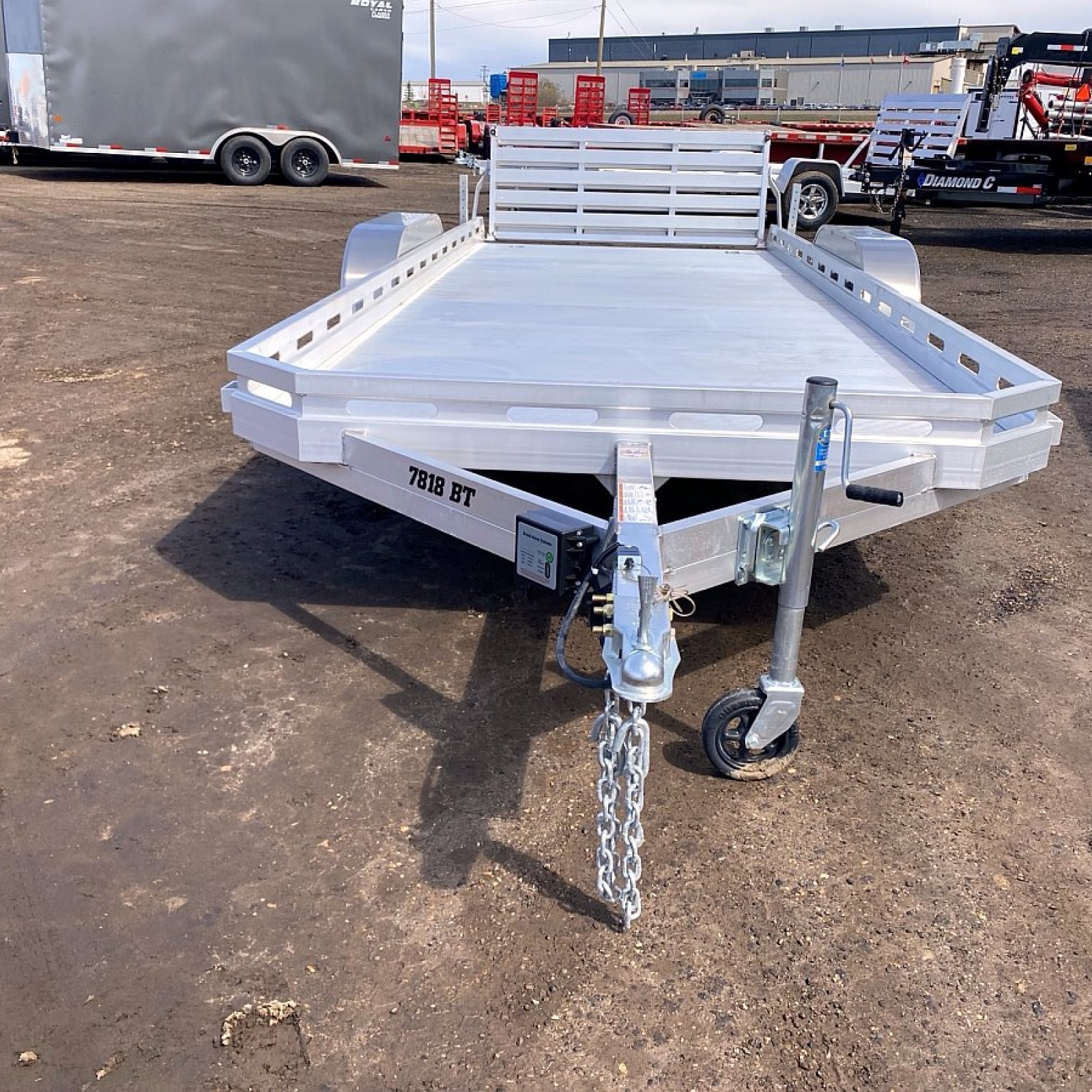 2025 Aluma 6.5'x18' Aluminum Utility Trailer