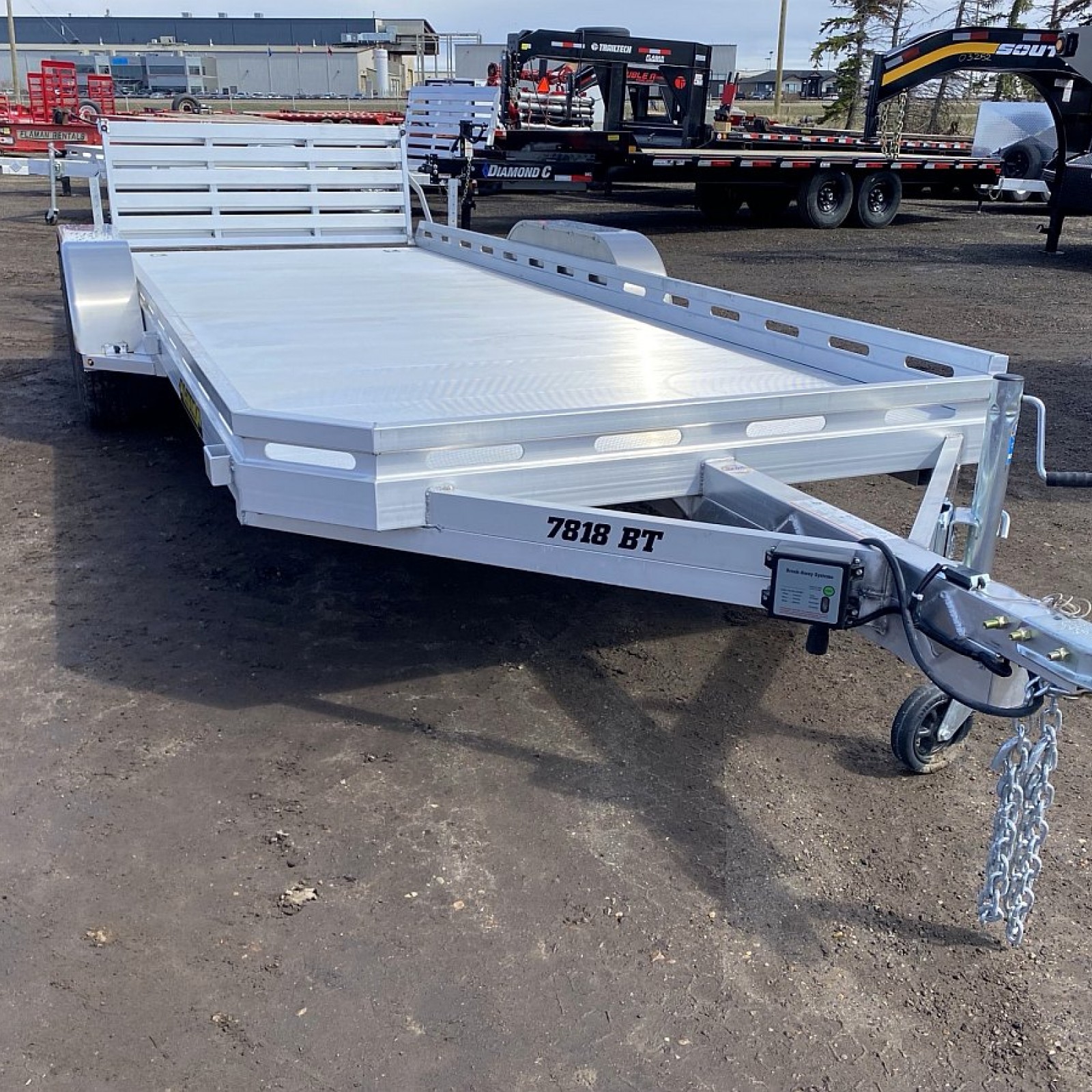 2025 Aluma 6.5'x18' Aluminum Utility Trailer