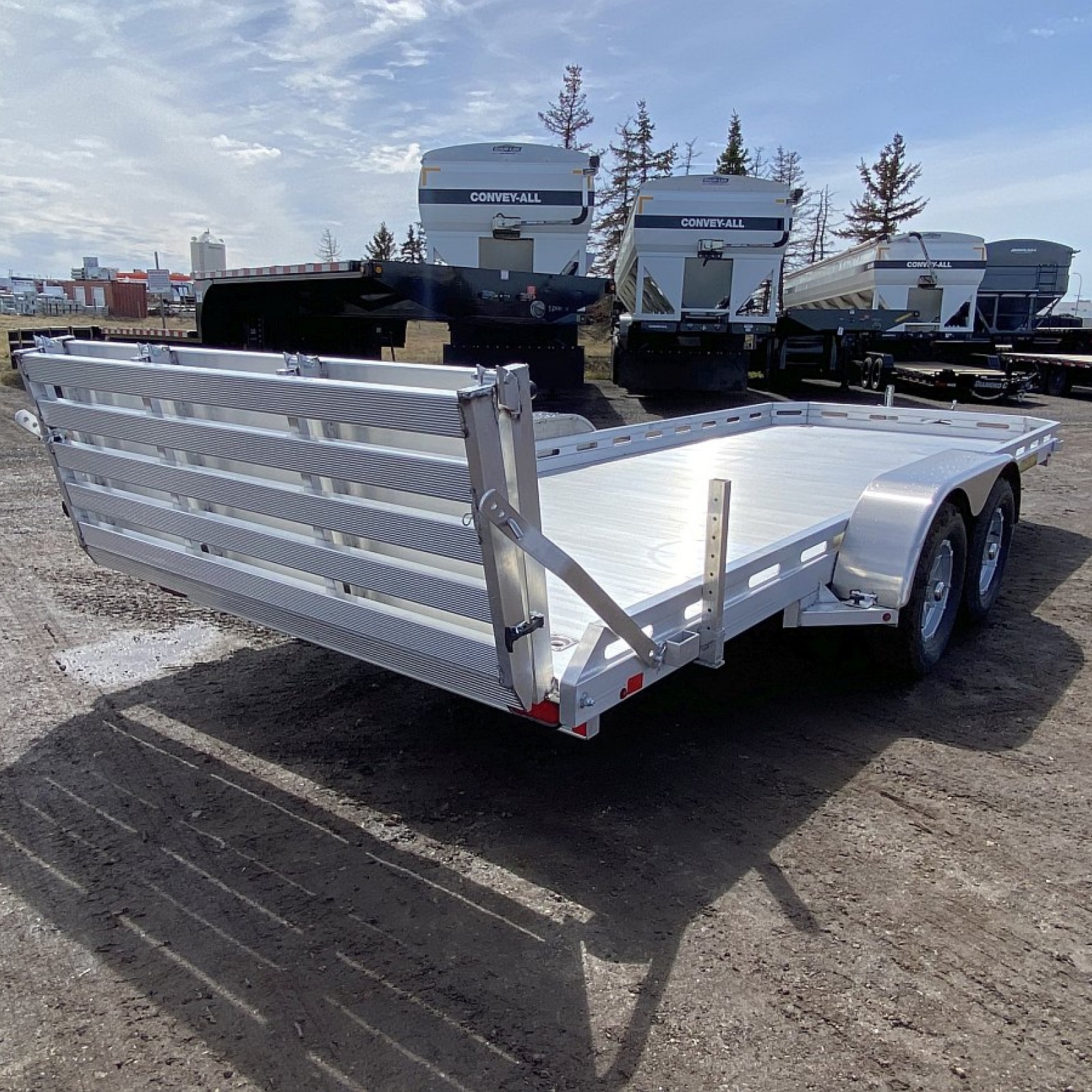 2025 Aluma 6.5'x18' Aluminum Utility Trailer