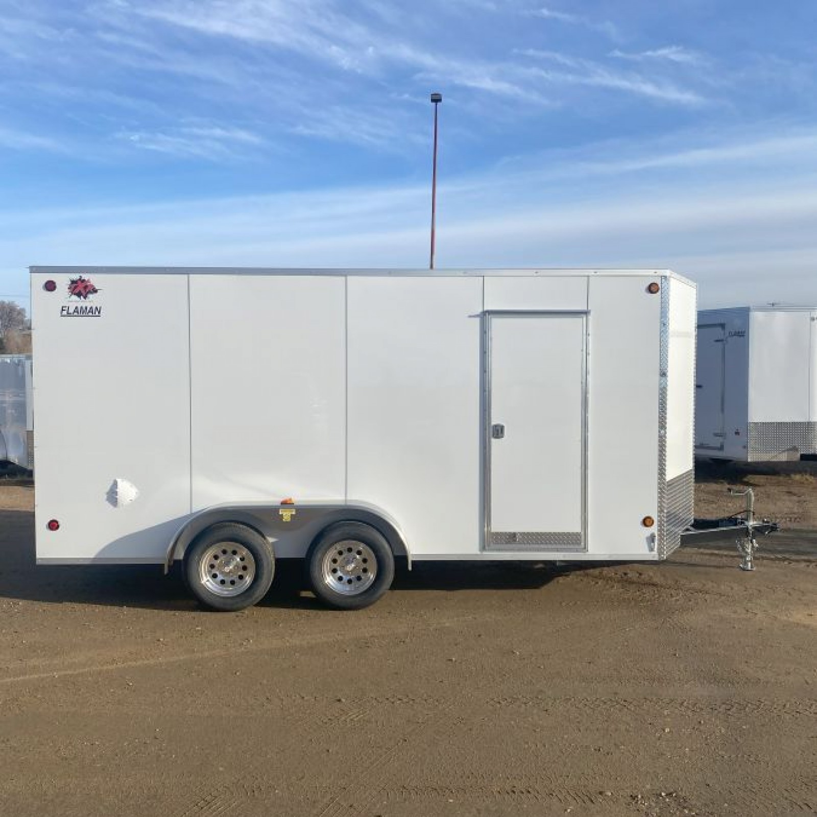 2025 CJay TXR 7' x 16' + V-Nose Cargo - 7' Wide - Steel Frame Cargo ...