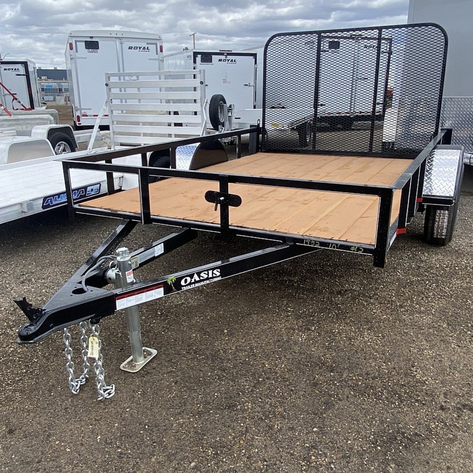 2025 Oasis 12' Utility Trailer - Trailer Inventory