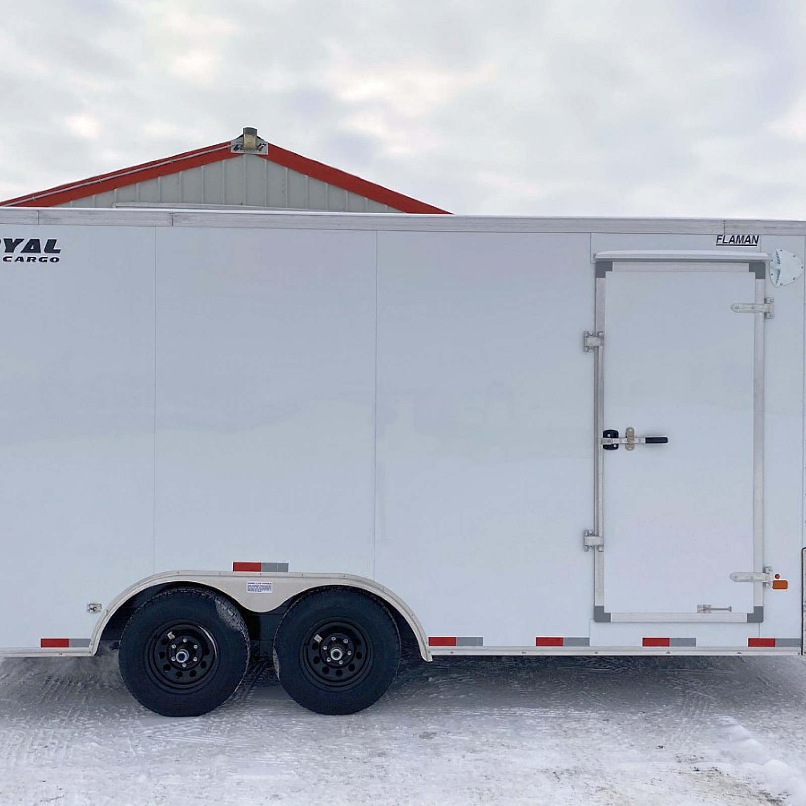 2025 Royal 8'x16' Enclosed Flat Front Cargo Trailer - Trailer Inventory
