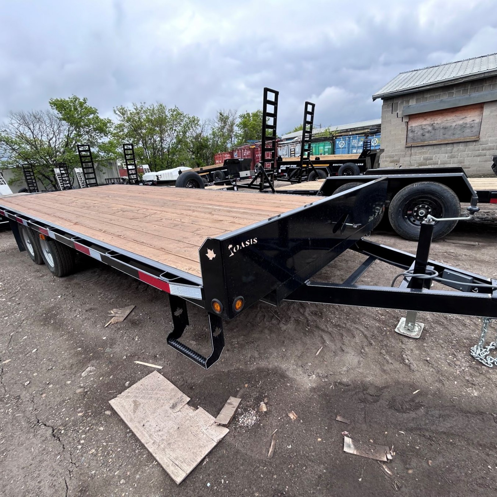 *Clearance* 2024 Oasis 20' Highboy Flat Deck Trailer - Trailer Inventory