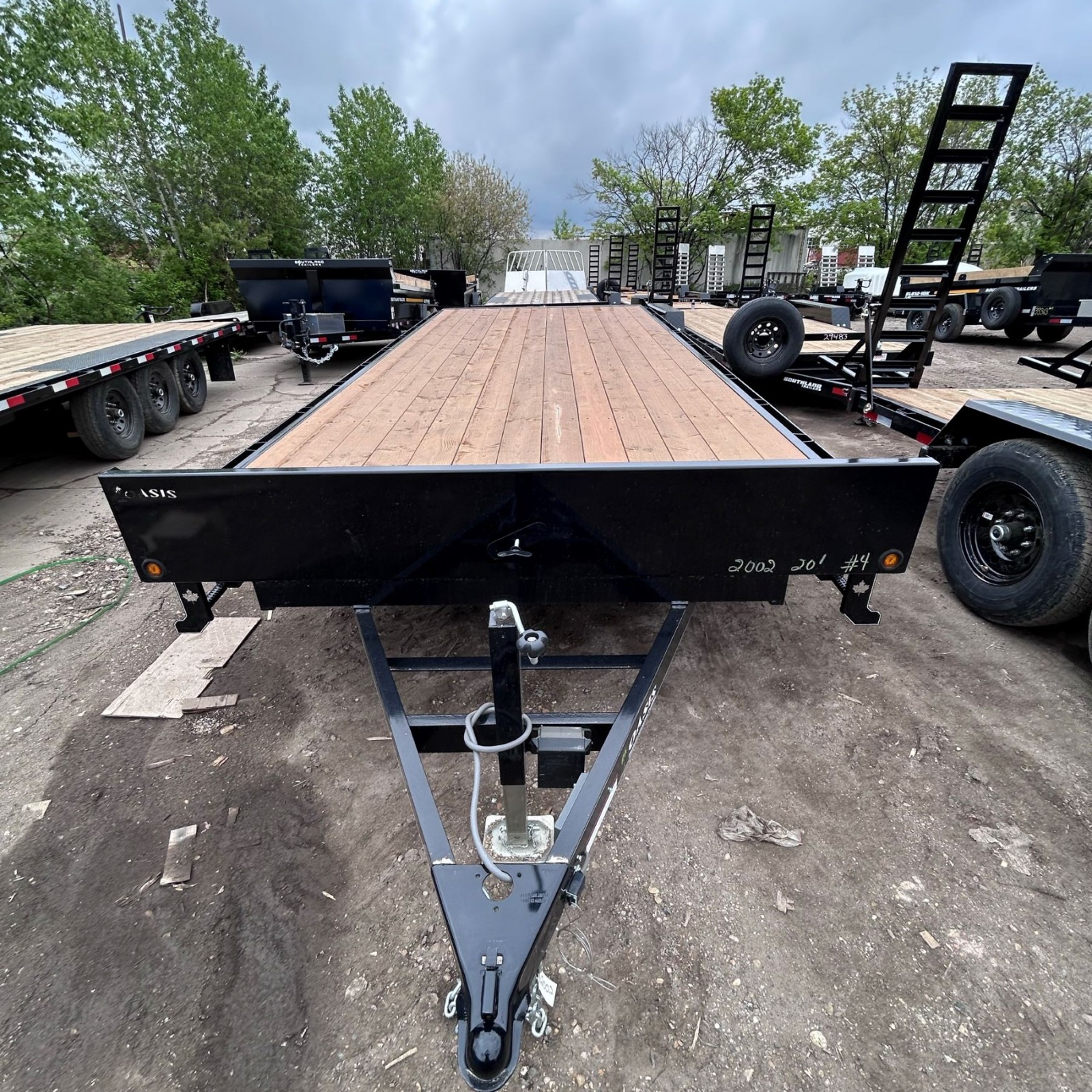 *Clearance* 2024 Oasis 20' Highboy Flat Deck Trailer - Trailer Inventory