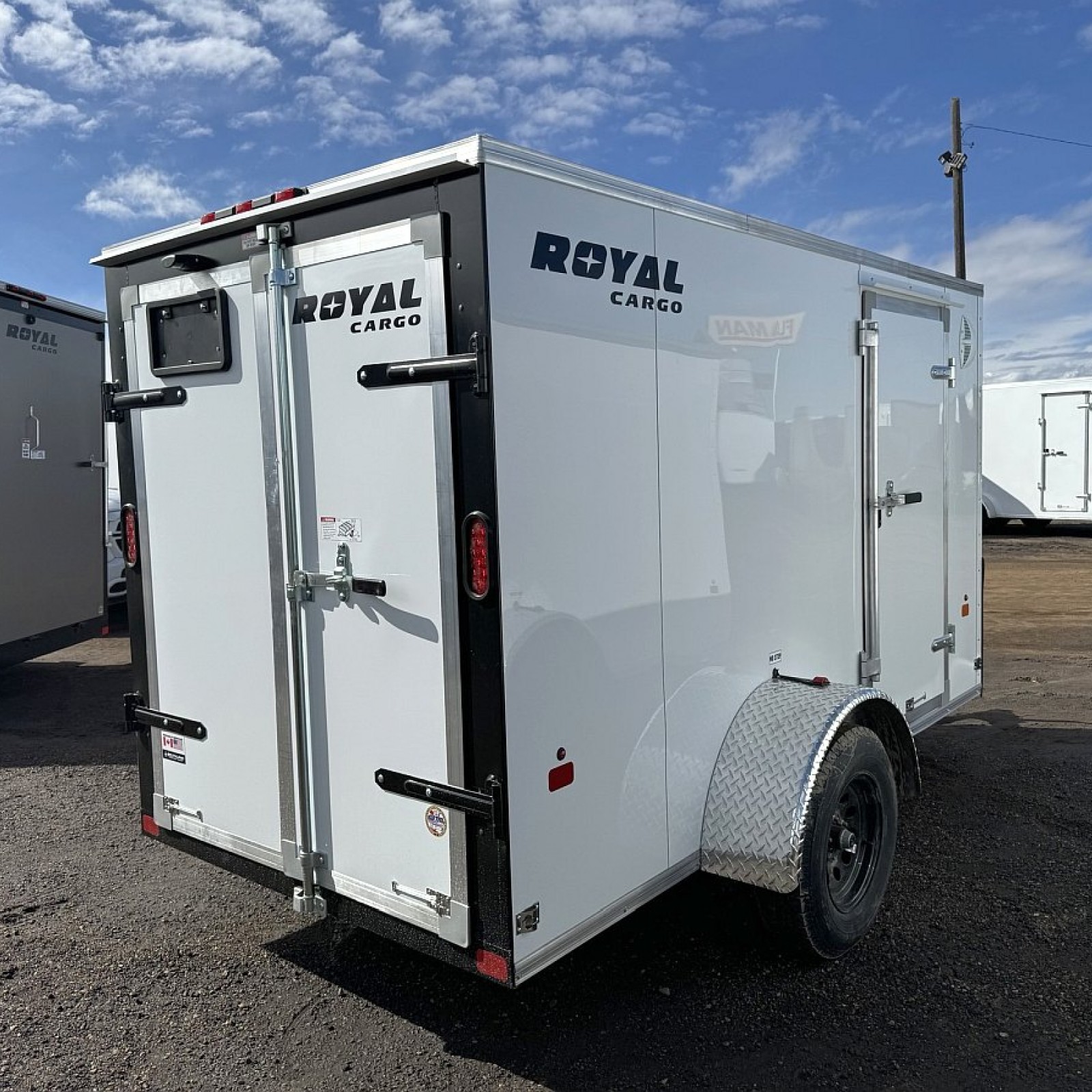 *Seasonal Clearout* 2025 Royal 5'x12' Enclosed Trailer - Trailer Inventory
