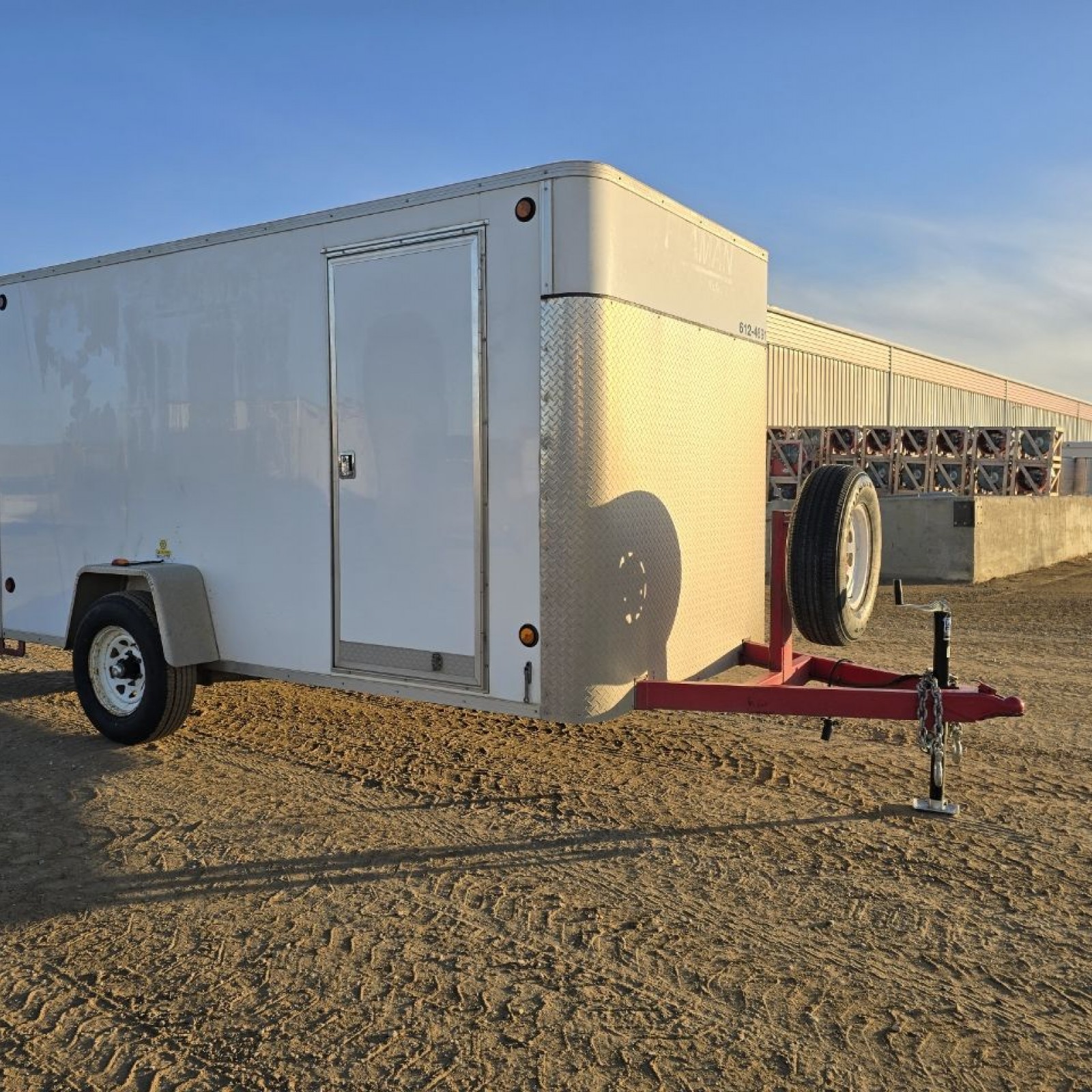 Used 2021 CJay 6' x 12' Cargo - Steel Frame Cargo Trailers - Enclosed ...