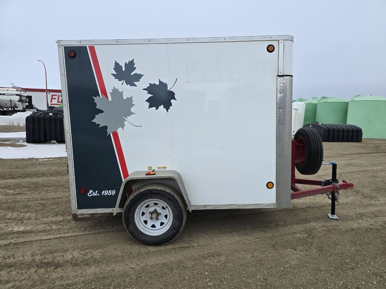 2021 CJay FX9 5' x 8' Flat Front Cargo - Enclosed Trailers - Trailer ...