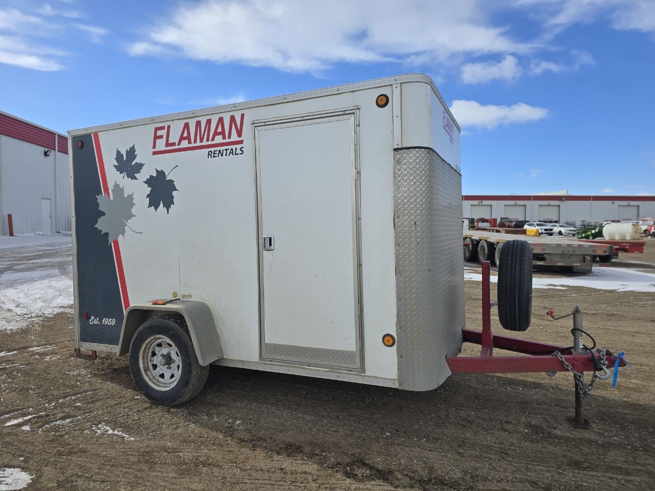 2021 CJay FX9 6' x 10' Flat Front Cargo - Steel Frame Cargo Trailers ...