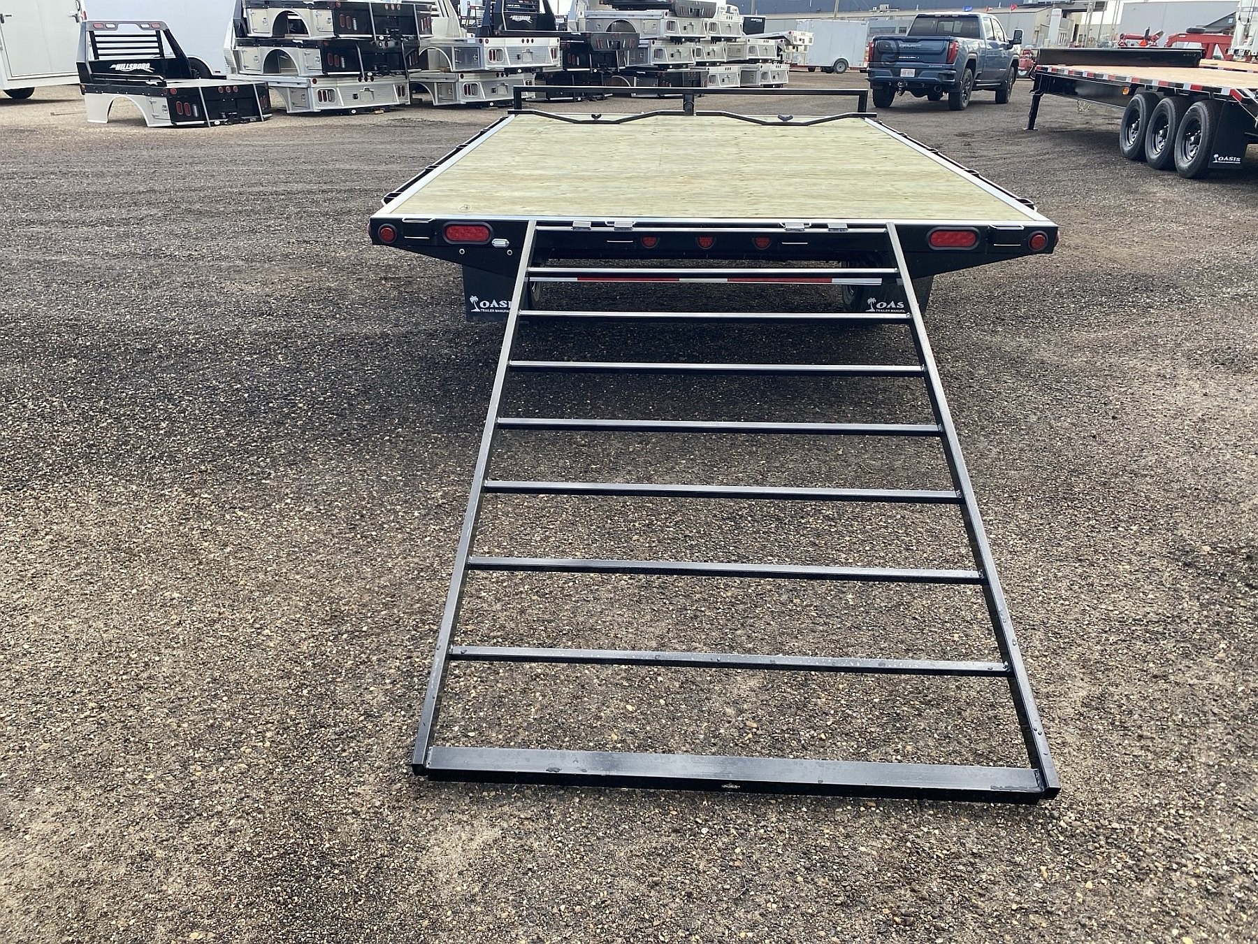 2022 Oasis 12' Deck Over Sled Trailer - Trailer Inventory