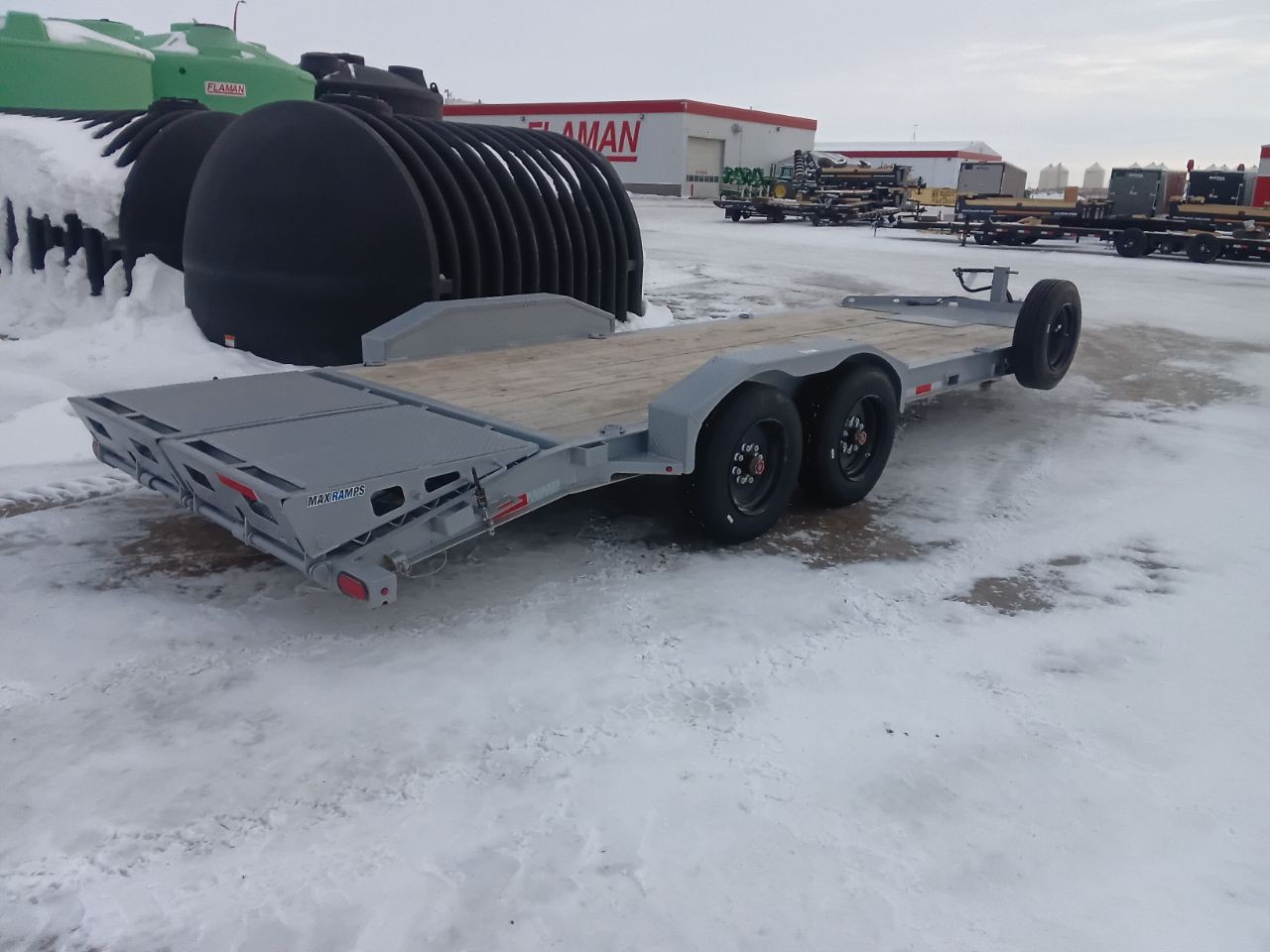2023 Diamond C LPX 20' 208 Flat Deck Trailer