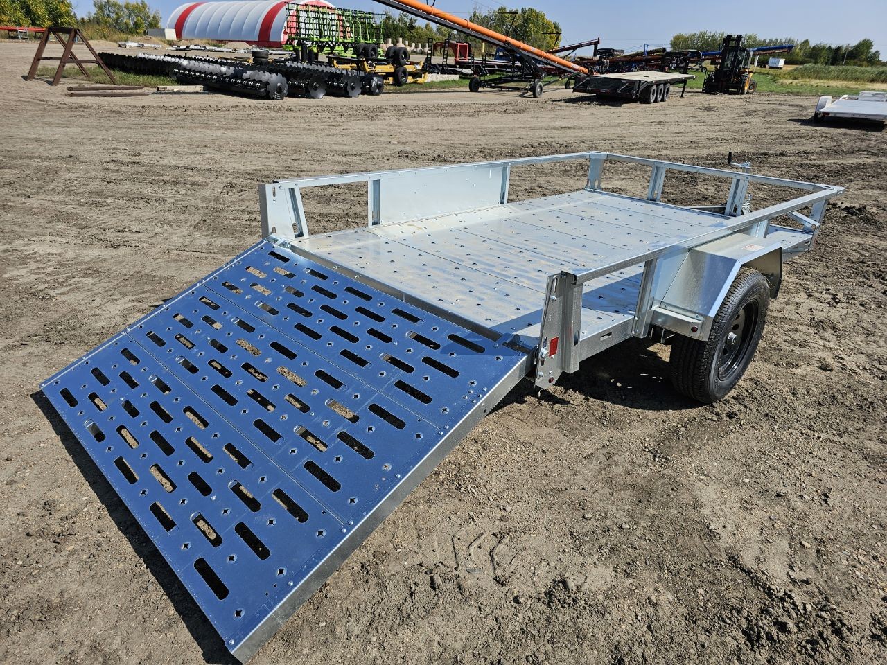 2024 Norbert UTB 6' x 10' Galvanized Steel Utility Trailer