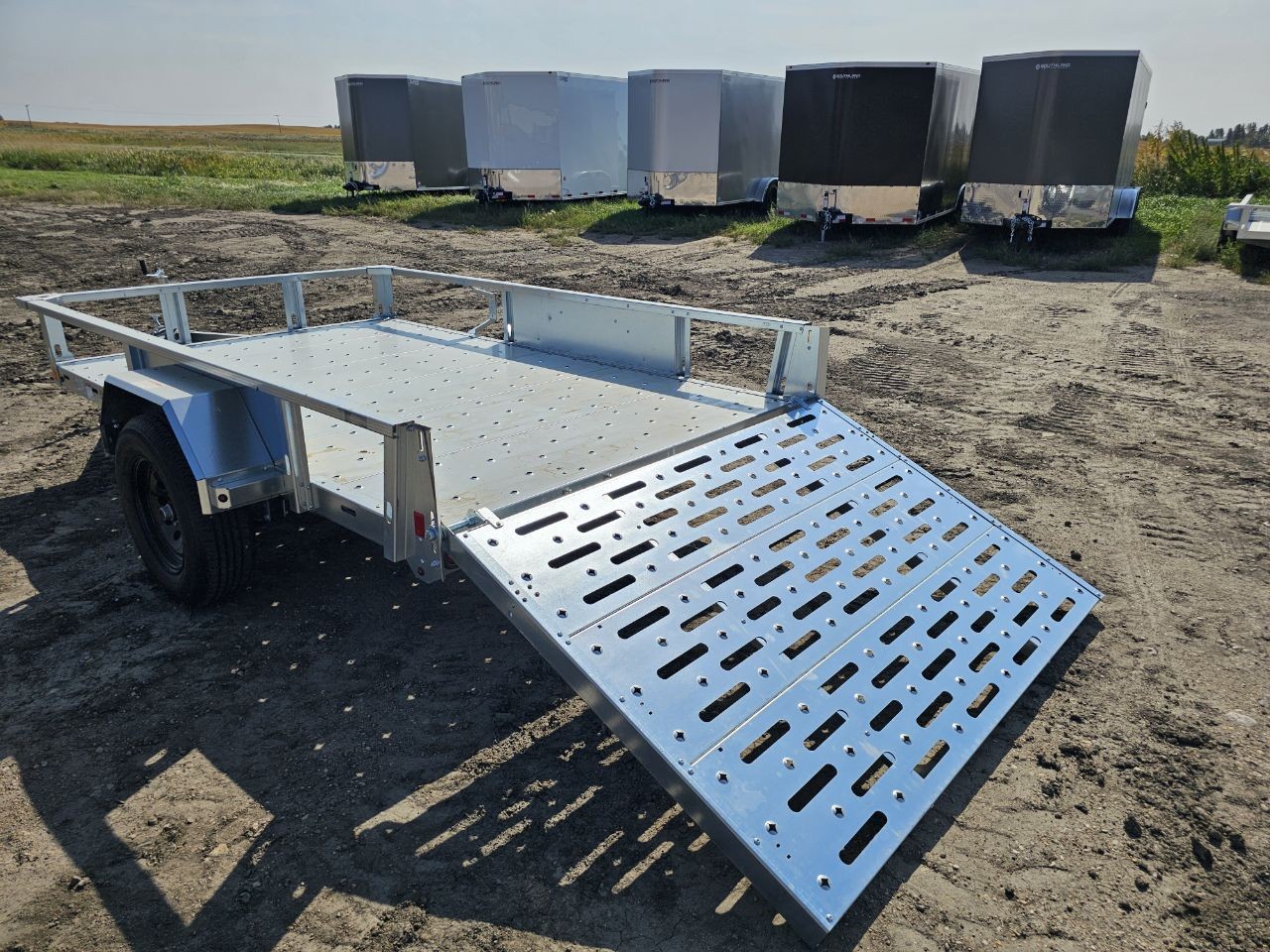 2024 Norbert UTB 6' x 10' Galvanized Steel Utility Trailer