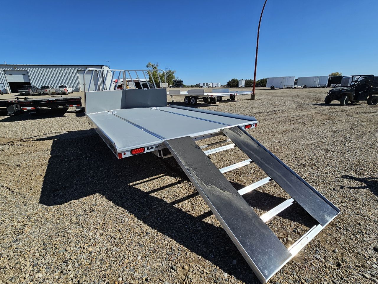 2025 Aluma 8612D 8'6" x 12' Toy Hauler - ATV/UTV Hauler - Utility ...