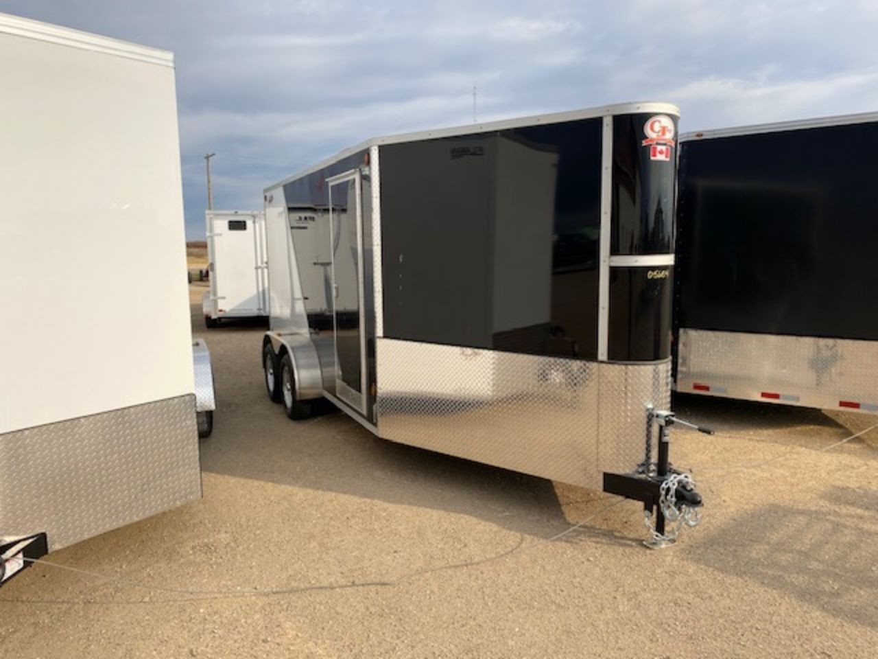 2025 CJay FX9 7' x 14' + V-Nose Cargo Trailer
