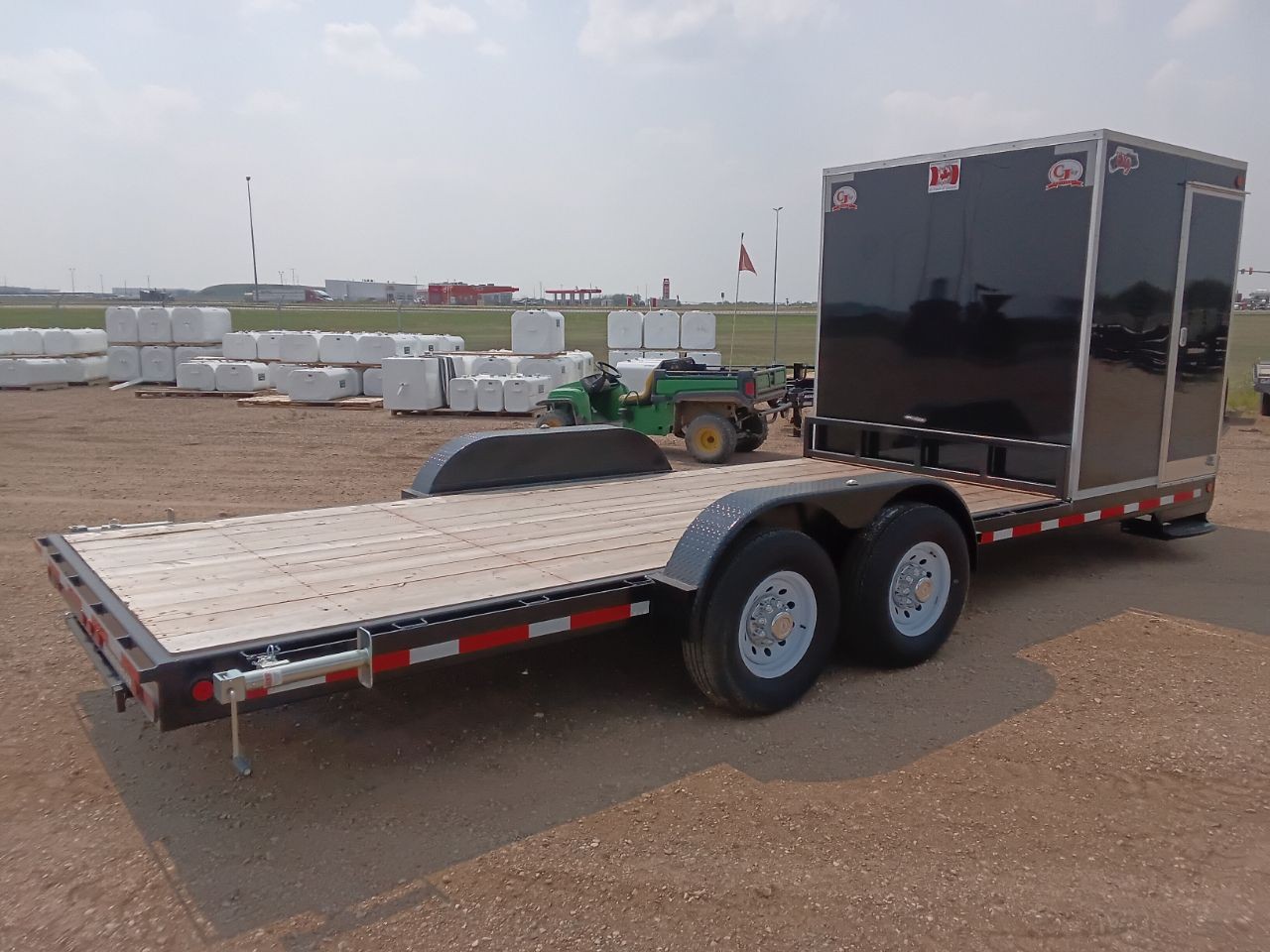 2025 CJay FX9 8'6" x 22' Cargo/Flat Deck Combo Trailer
