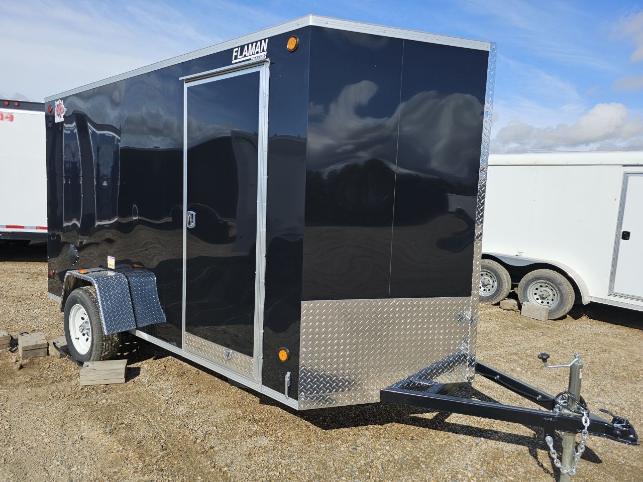 2025 CJay TXR 6' x 12' V-Nose Cargo - 6' Wide - Steel Frame Cargo ...