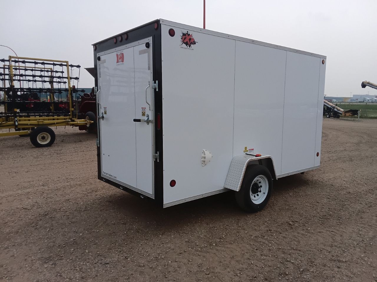 2025 CJay TXR 6' x 12' + V-Nose Cargo Trailer - Enclosed Trailers ...