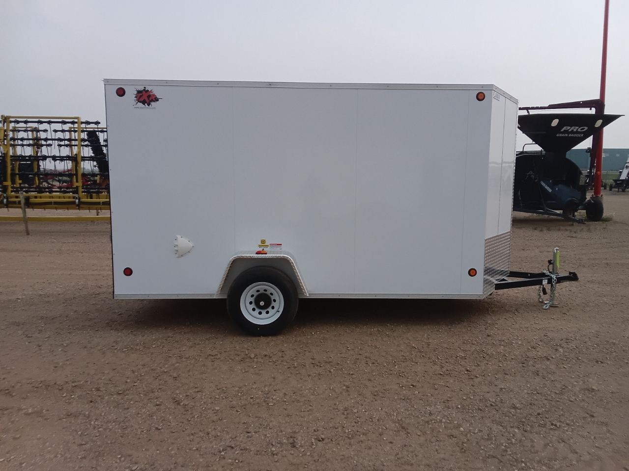 2025 CJay TXR 6' x 12' + V-Nose Cargo Trailer - Enclosed Trailers ...