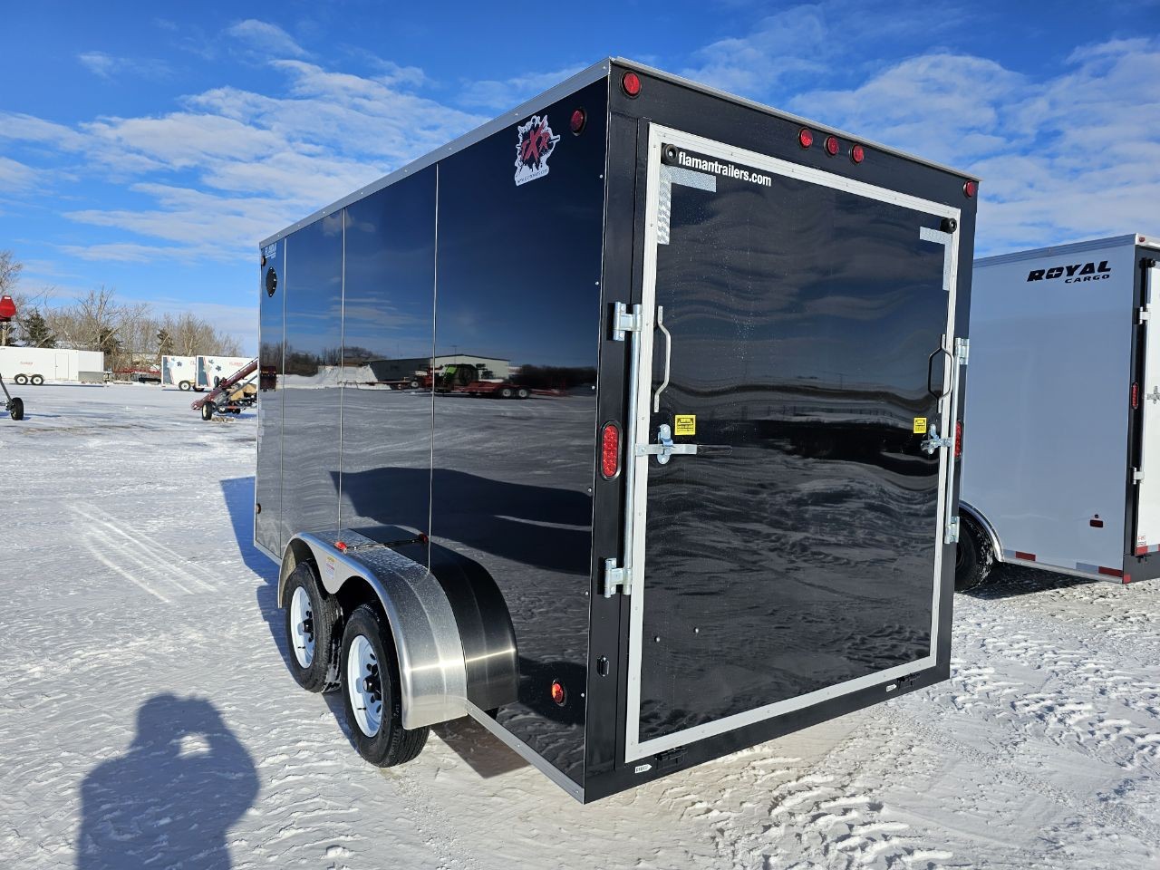 2025 CJay TXR 7' x 14' + V-Nose Cargo Trailer