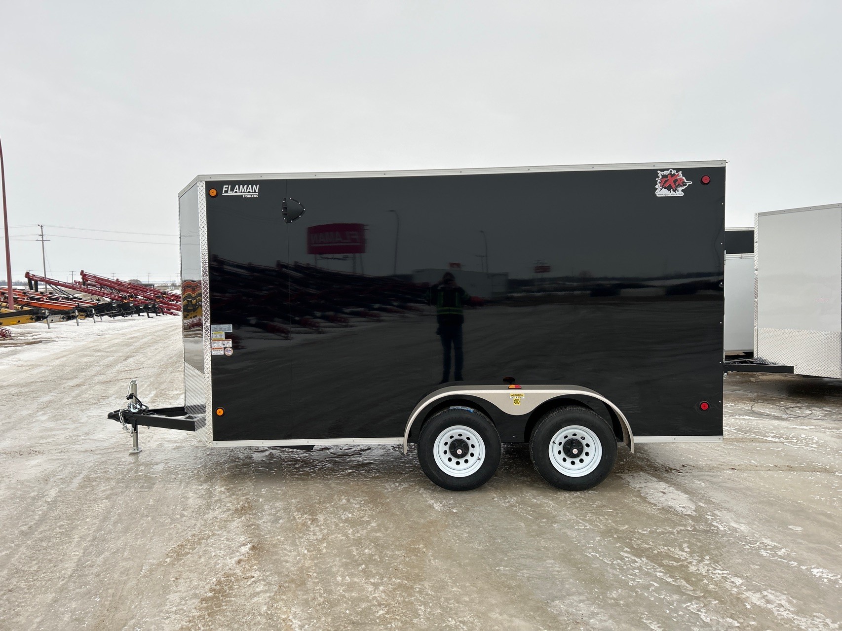 2025 CJay TXR 7' x 14' + V-Nose Cargo Trailer