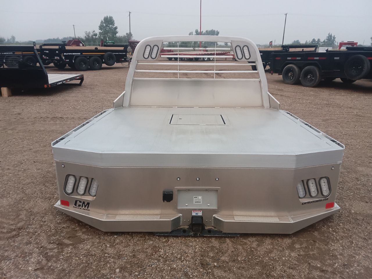 2025 CM Truck Beds Aluminum 7' Skirted Truck Deck