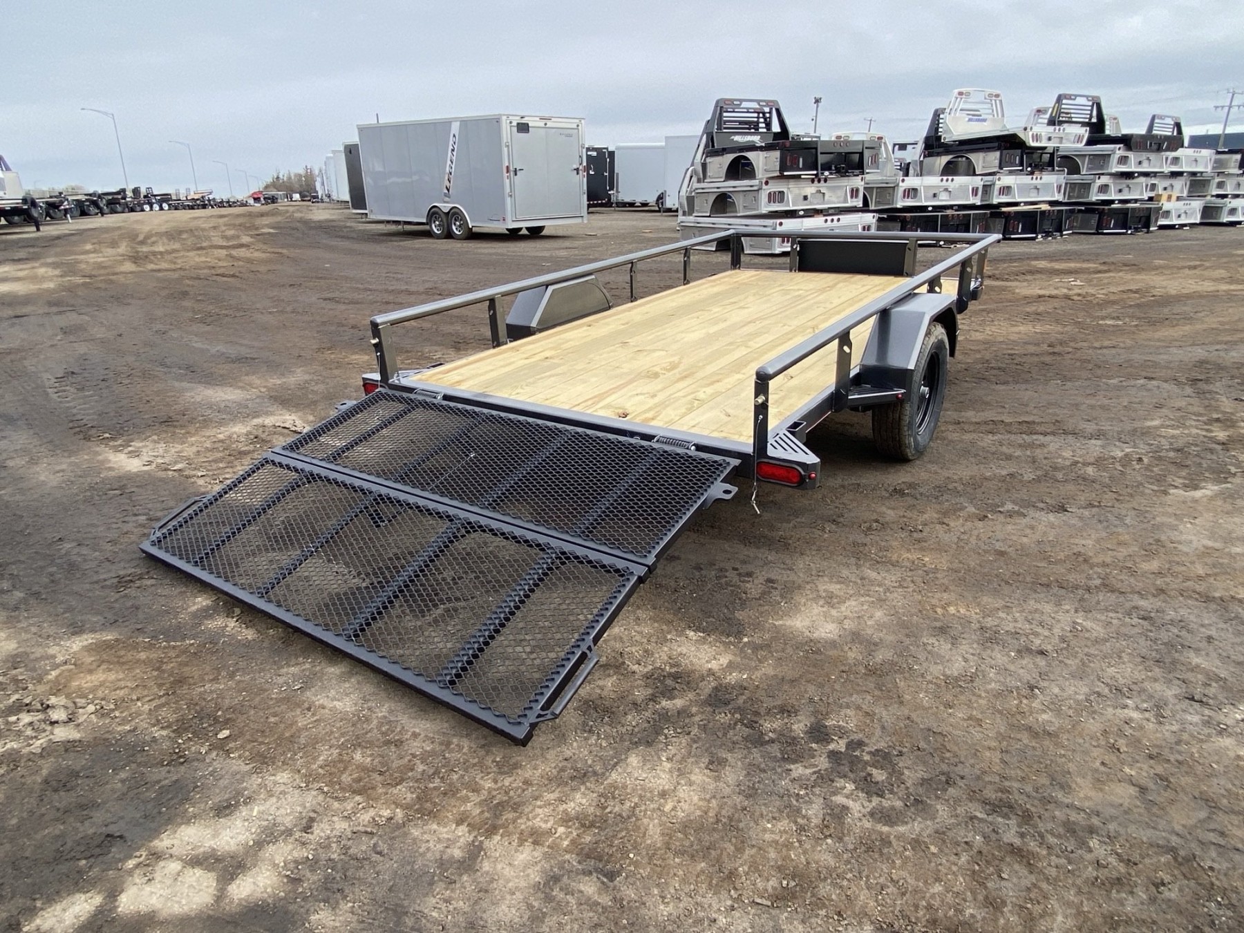 2025 Diamond C 12' Premium Utility Trailer