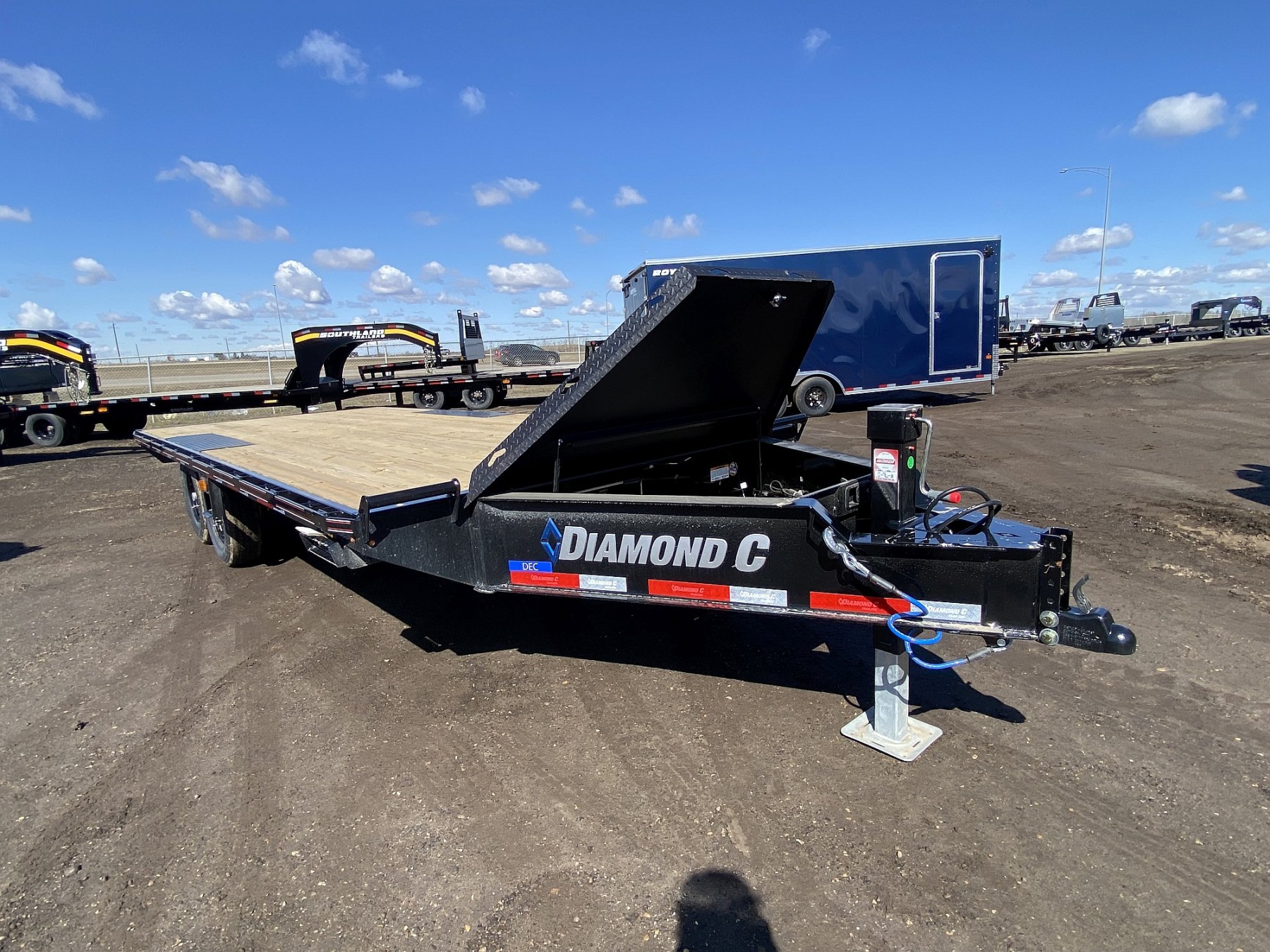 2025 Diamond C 20' Deck-Over Trailer - 20' Long - Highboy Bumper Pull ...