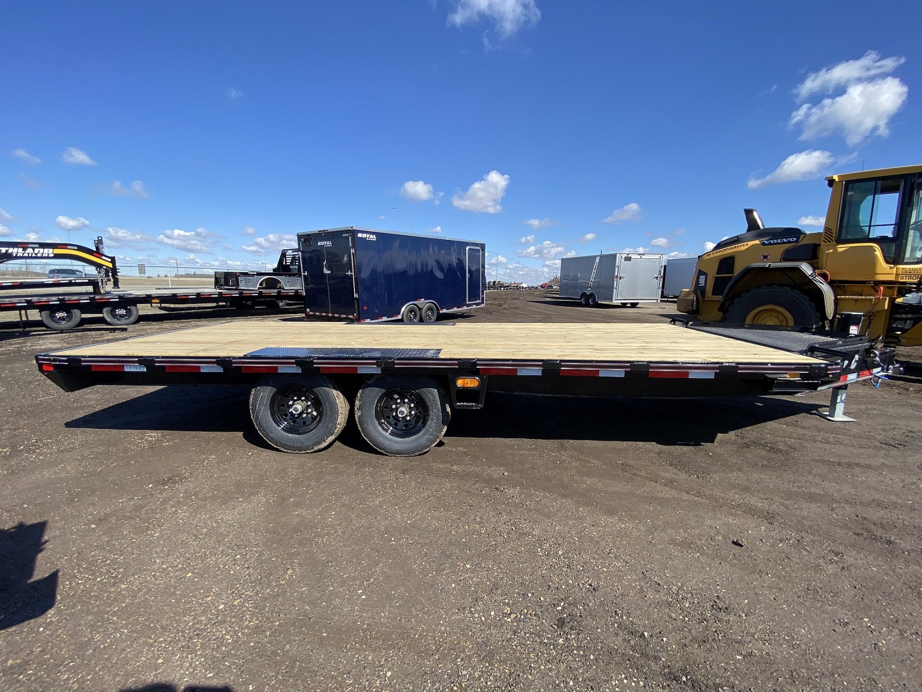 2025 Diamond C 20' Deck-Over Trailer - 20' Long - Highboy Bumper Pull ...