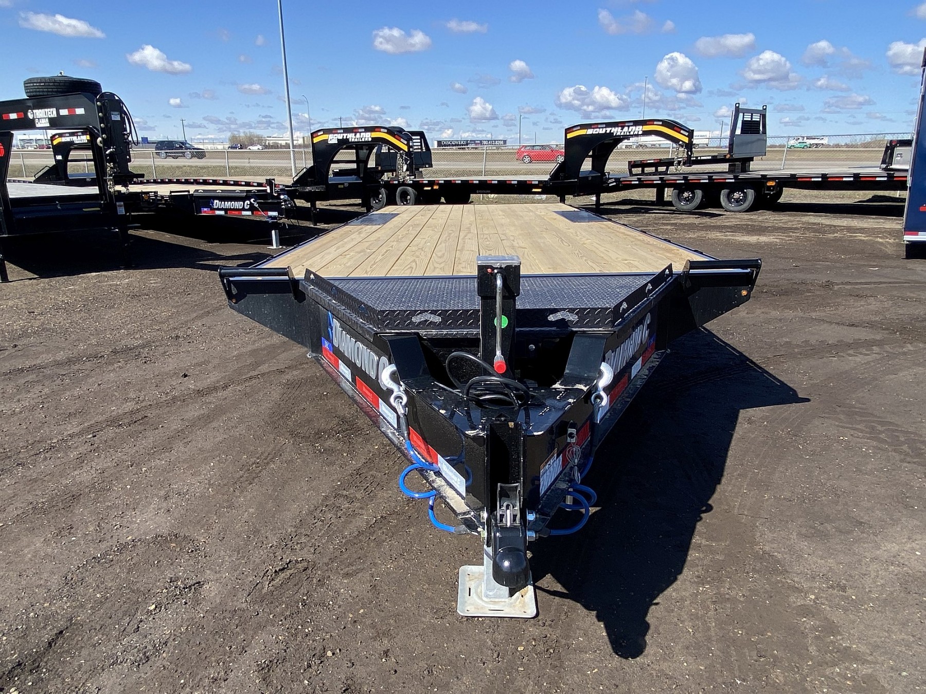 2025 Diamond C 20' Deck-Over Trailer - 20' Long - Highboy Bumper Pull ...