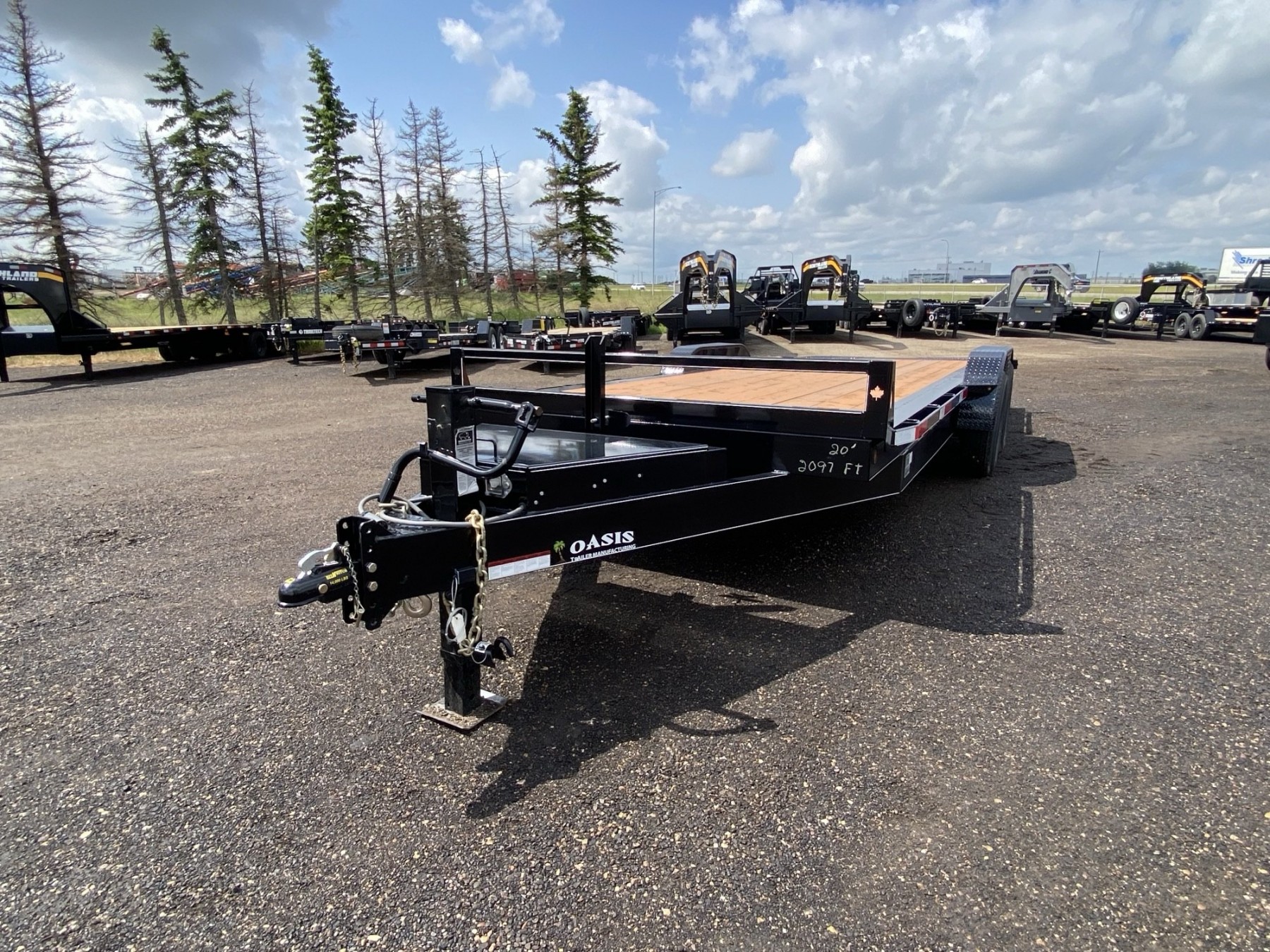 2025 Oasis 20' Full Tilt Trailer - Tilting Deck - Equipment Flat Deck ...