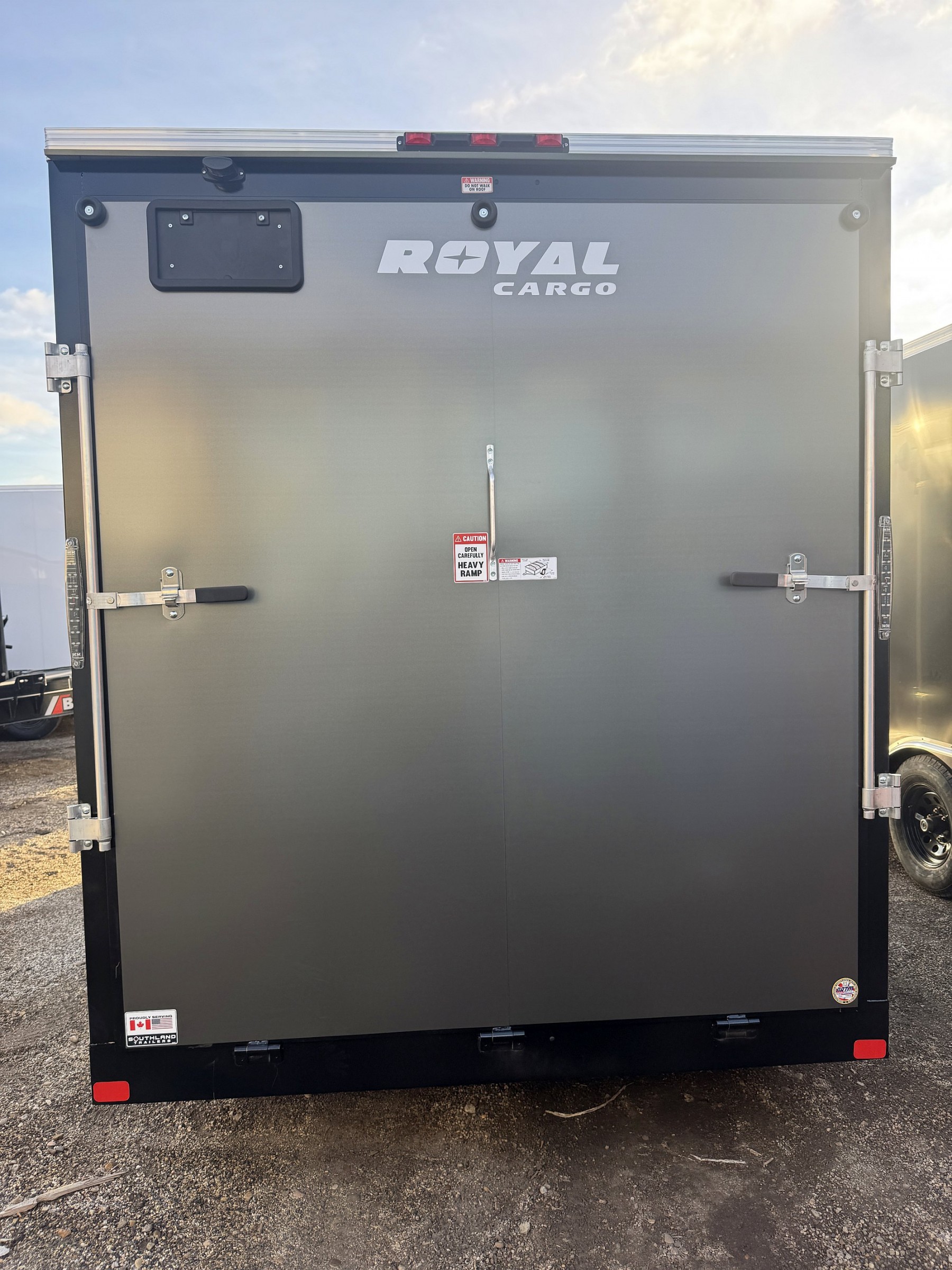2025 Royal 7'x14' Enclosed Cargo Trailer - 7' Wide - Steel Frame Cargo ...