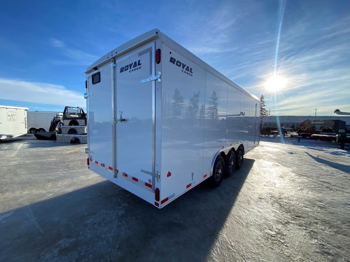 2025 Royal 8'x24' Enclosed Tri-Axle Cargo Trailer - Trailer Inventory