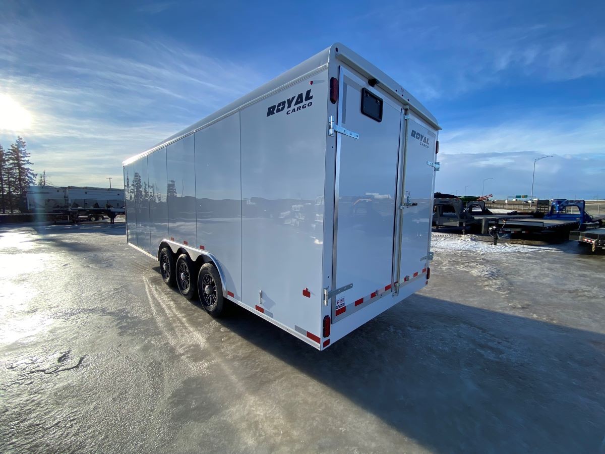 2025 Royal 8'x24' Enclosed Tri-Axle Cargo Trailer - Trailer Inventory