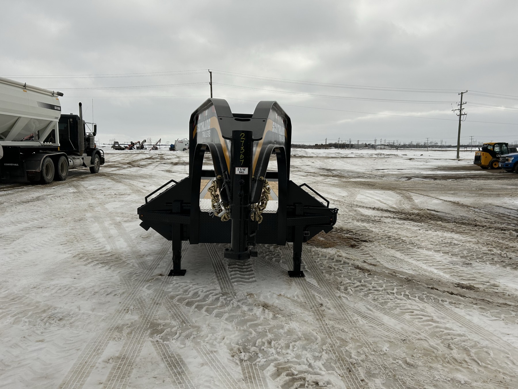 2025 Southland ETG 8'6" x 28' Gooseneck Beavertail Flat Deck ...