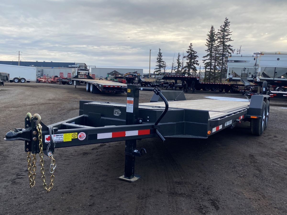 2025 Trailtech 20' Lowboy Flat Deck Tilt Trailer - Tilting Deck ...