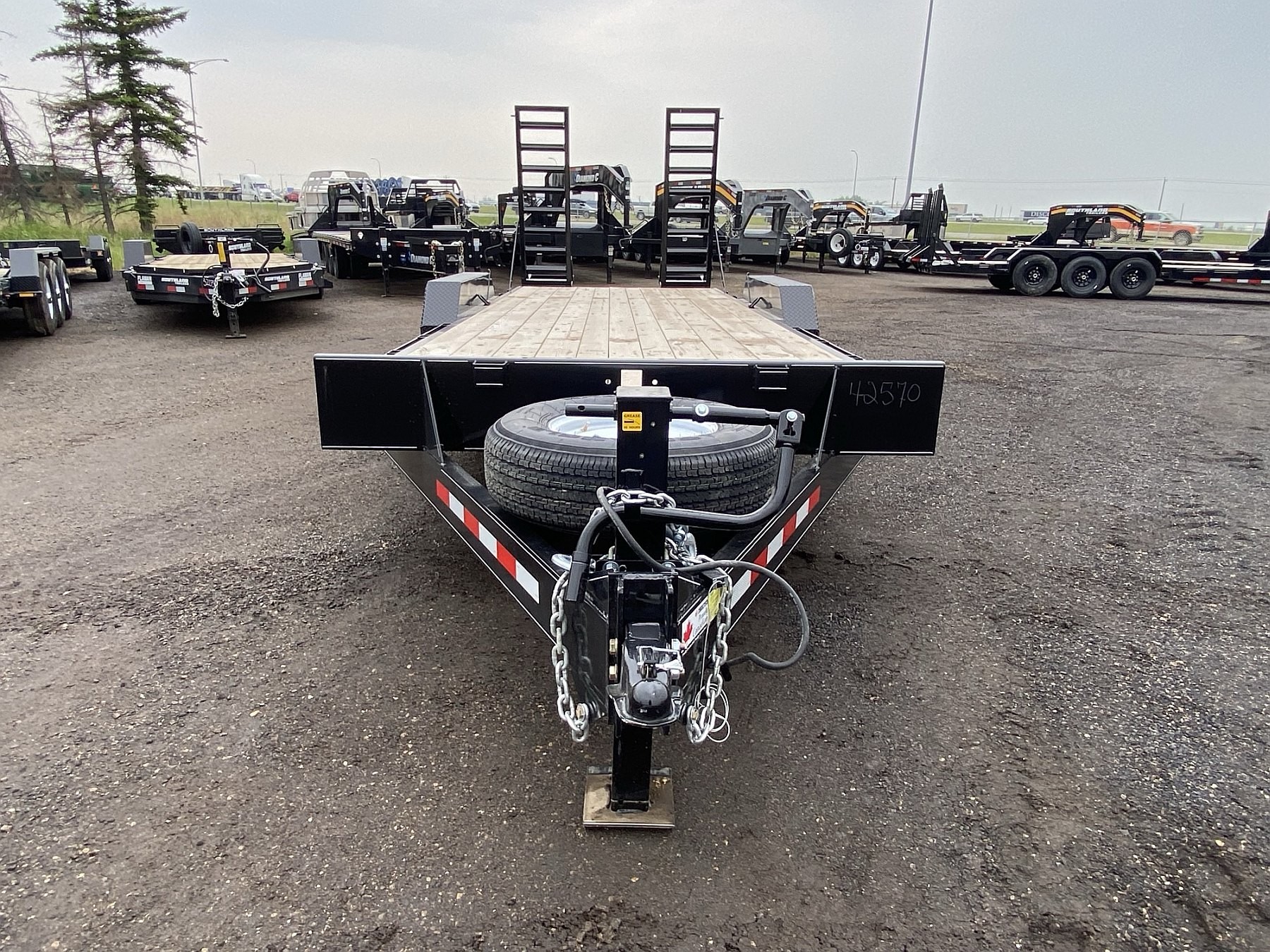 2025 Trailtech CELR270 Flatdeck Trailer - 20' - Trailer Inventory