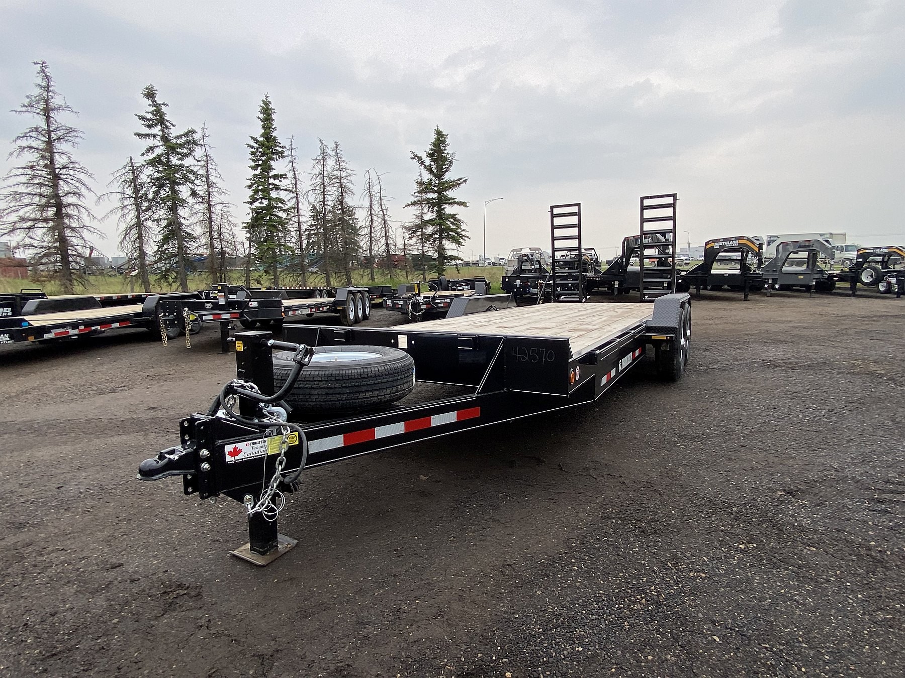 2025 Trailtech CELR270 Flatdeck Trailer - 20' - Trailer Inventory