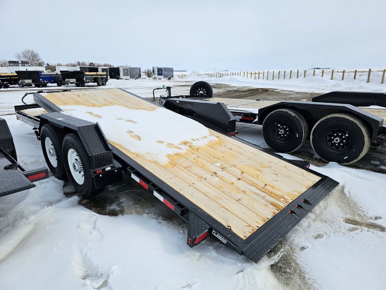 2025 Trailtech L280T 8'6" x 20' Partial Tilt Trailer