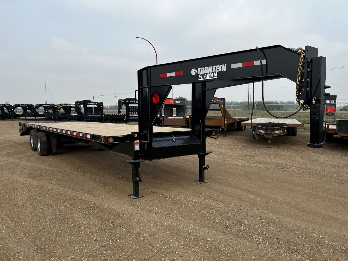 2025 Trailtech TD210 8'6" x 31' GN BT Flat Deck Trailer - Trailer Inventory