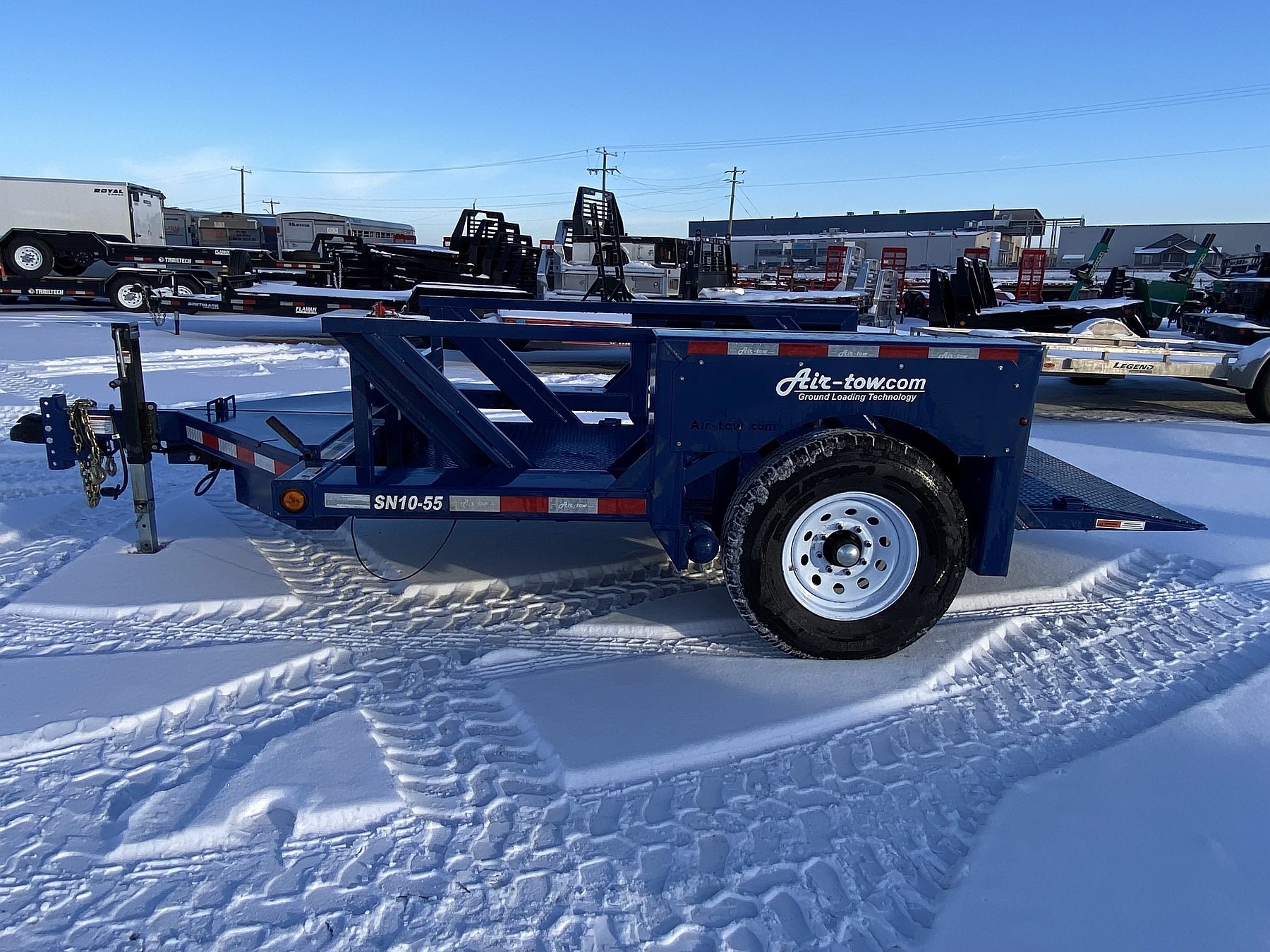 2026 Air-Tow 10' Ground Level Loading Trailer