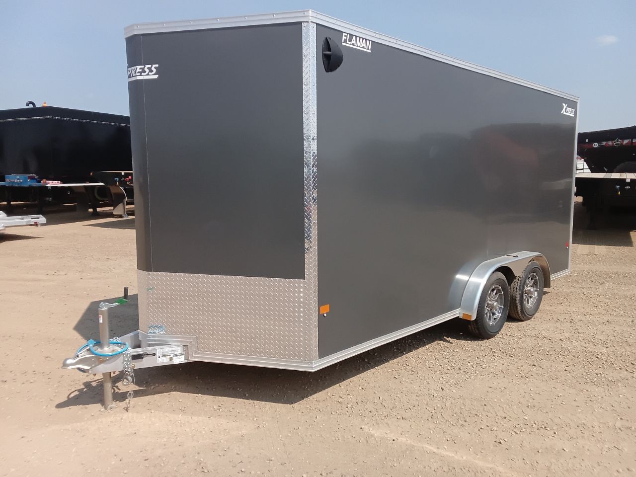 2026 Alcom Xpress 7'6" x 16' + V-Nose Cargo Trailer - Trailer Inventory